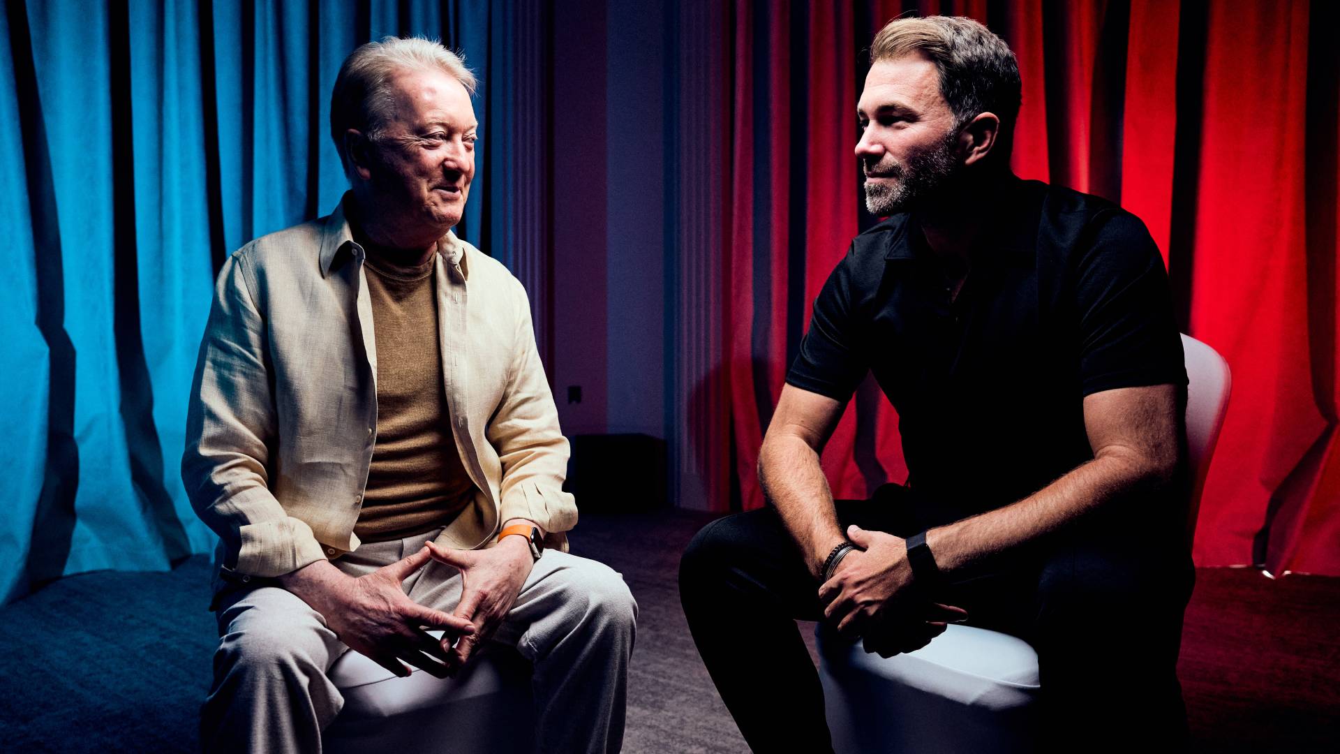 'The same family!' - Eddie Hearn and Frank Warren talk bright future at ...