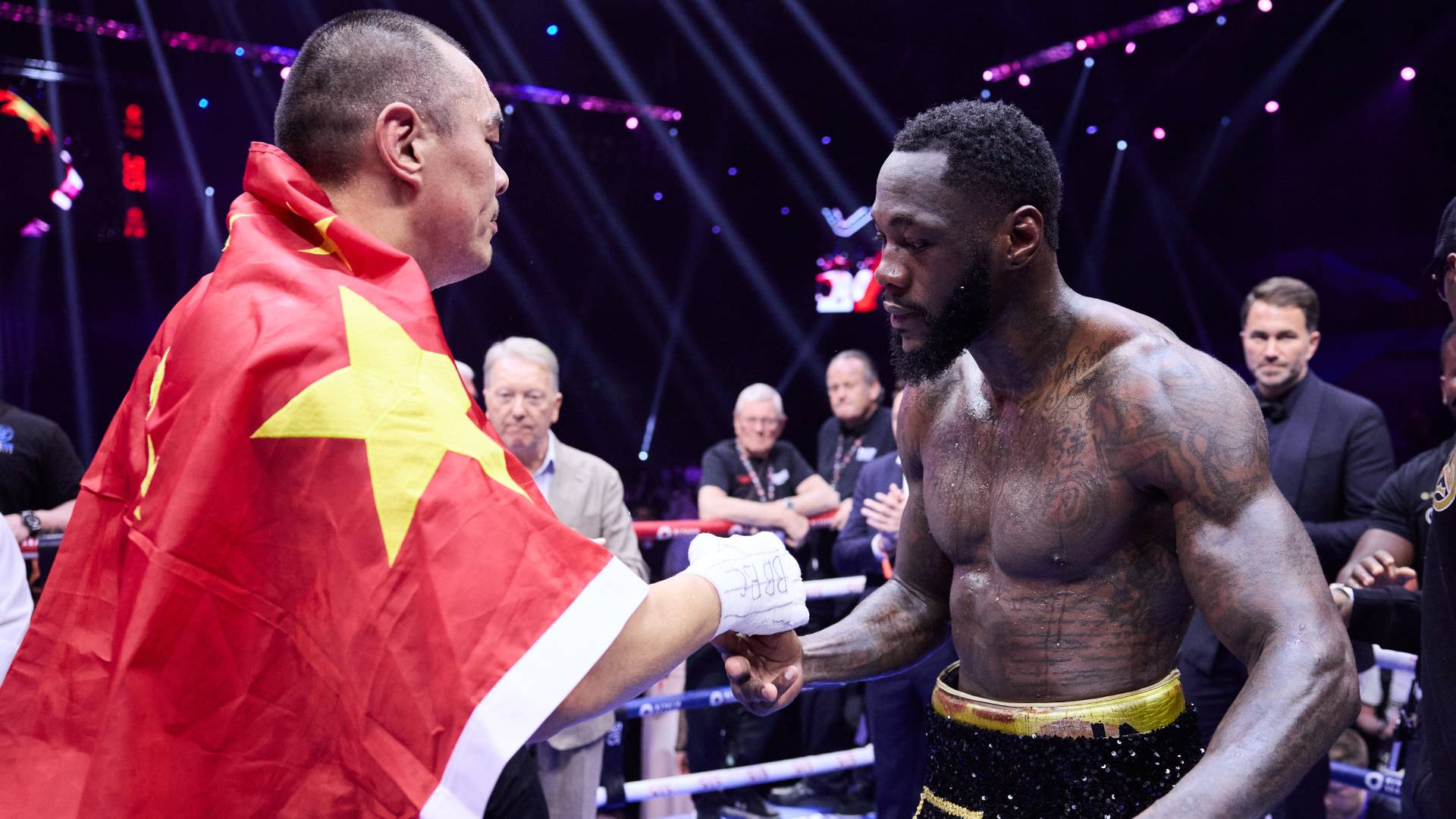 Deontay Wilder dismisses calls for retirement after brutal Zhilei Zhang ...