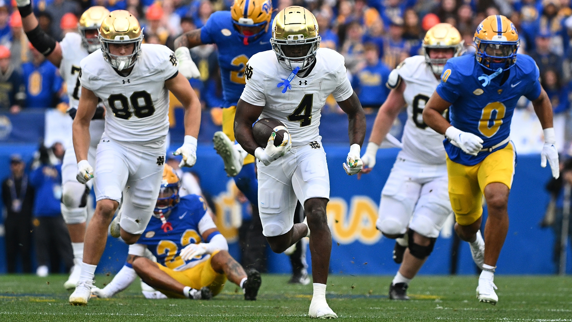 Cardinals select dynamic RB Jeremiyah Love with the No. 3 pick in the ...