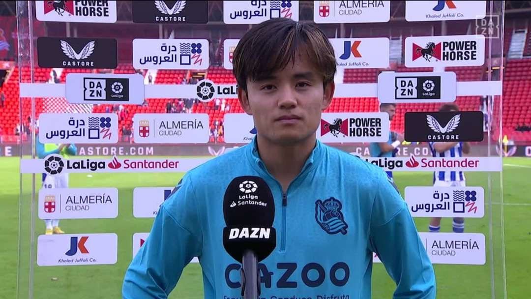 Kubo y su momento viral en DAZN: "¿Me ha contado como asistencia esta ...