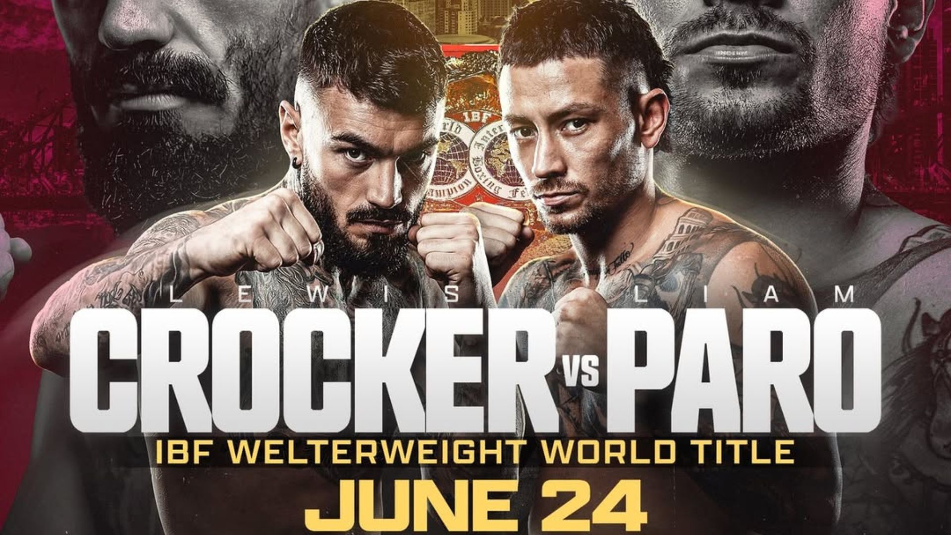 Liam Paro amenaza a Lewis Crocker al revelarse la nueva fecha de su ...