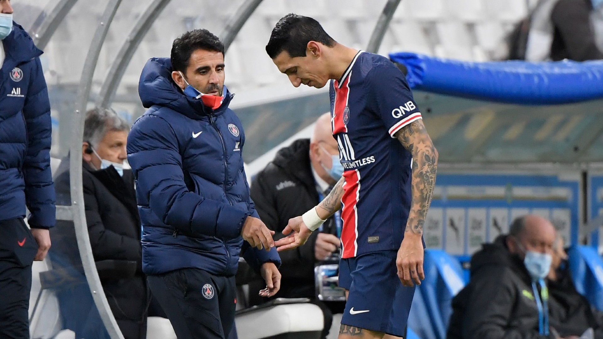 Barcelona vs. Paris Saint-Germain: Angel Di Maria has thigh injury ...