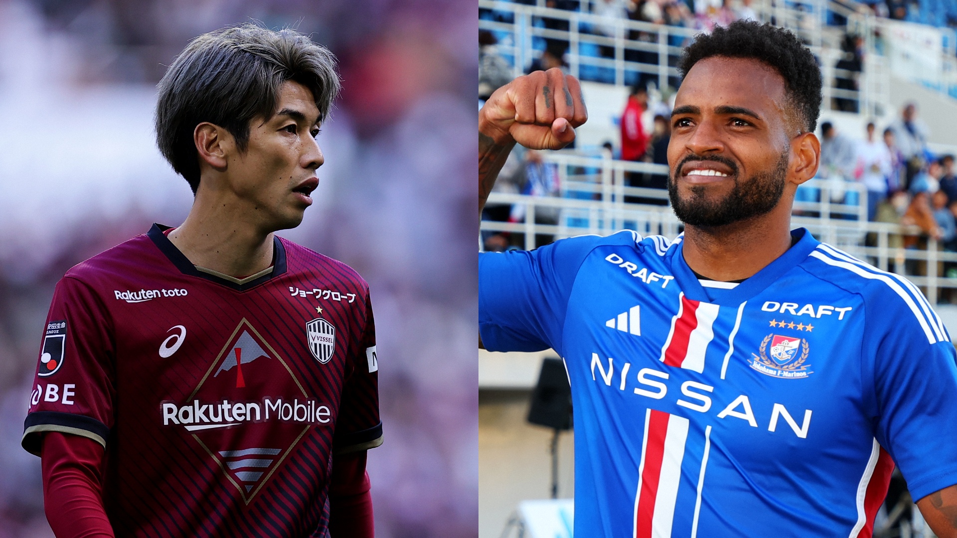 自身初のJ1得点王に輝くのは…神戸の大迫か、横浜FMのアンデルソンロペスか | Jリーグ | DAZN News JP