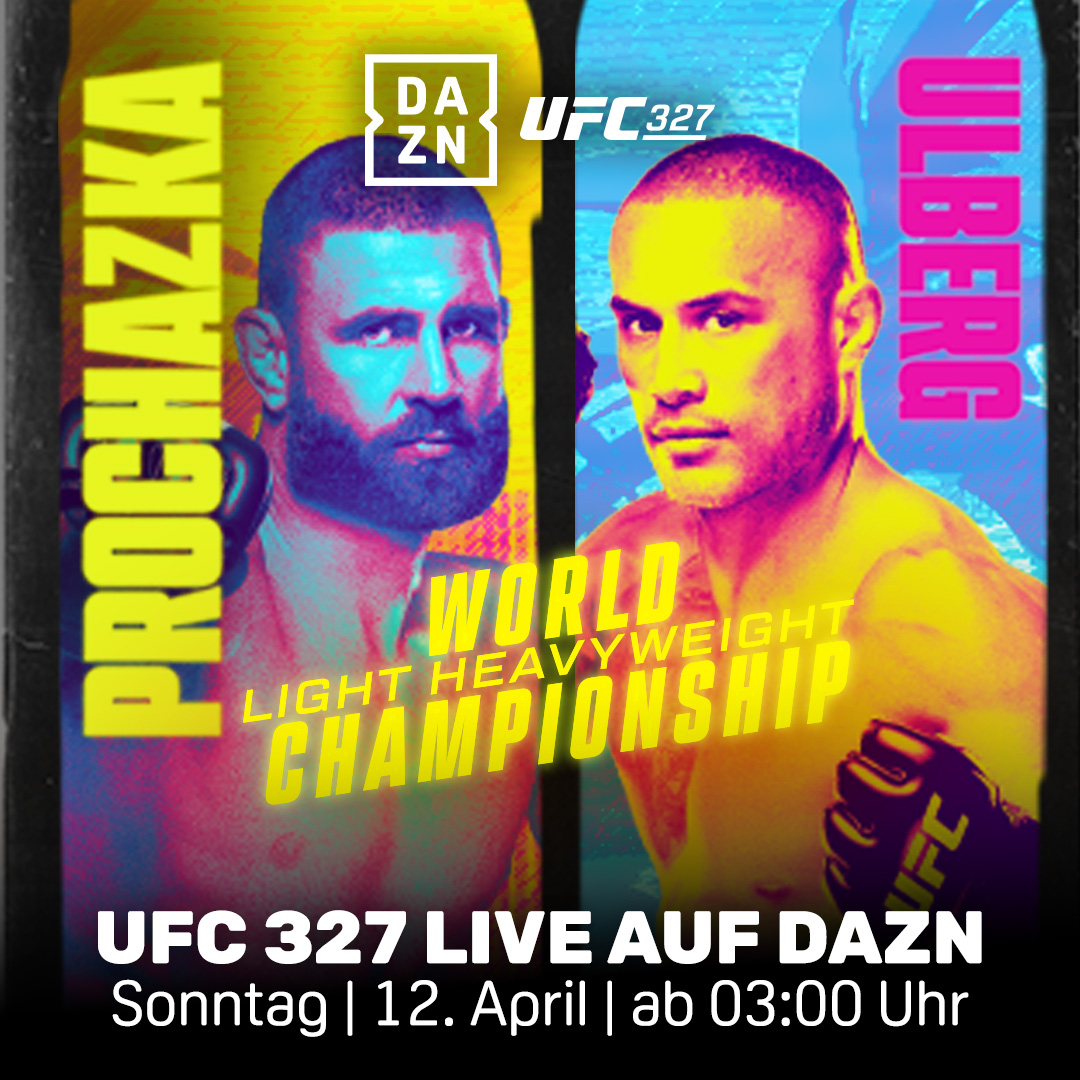 MMA heute live im TV und LIVE-STREAM: So läuft UFC 327 auf DAZN | DAZN ...