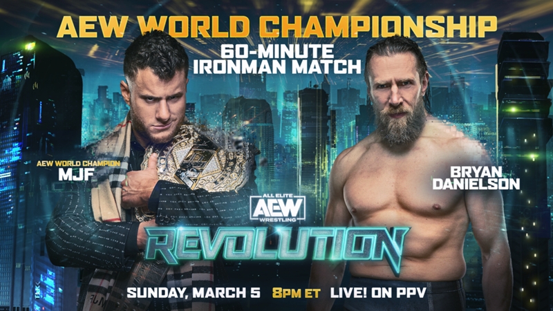 What time is AEW Revolution tonight? Confirmed matches, live stream, how to watch on DAZN | DAZN ...