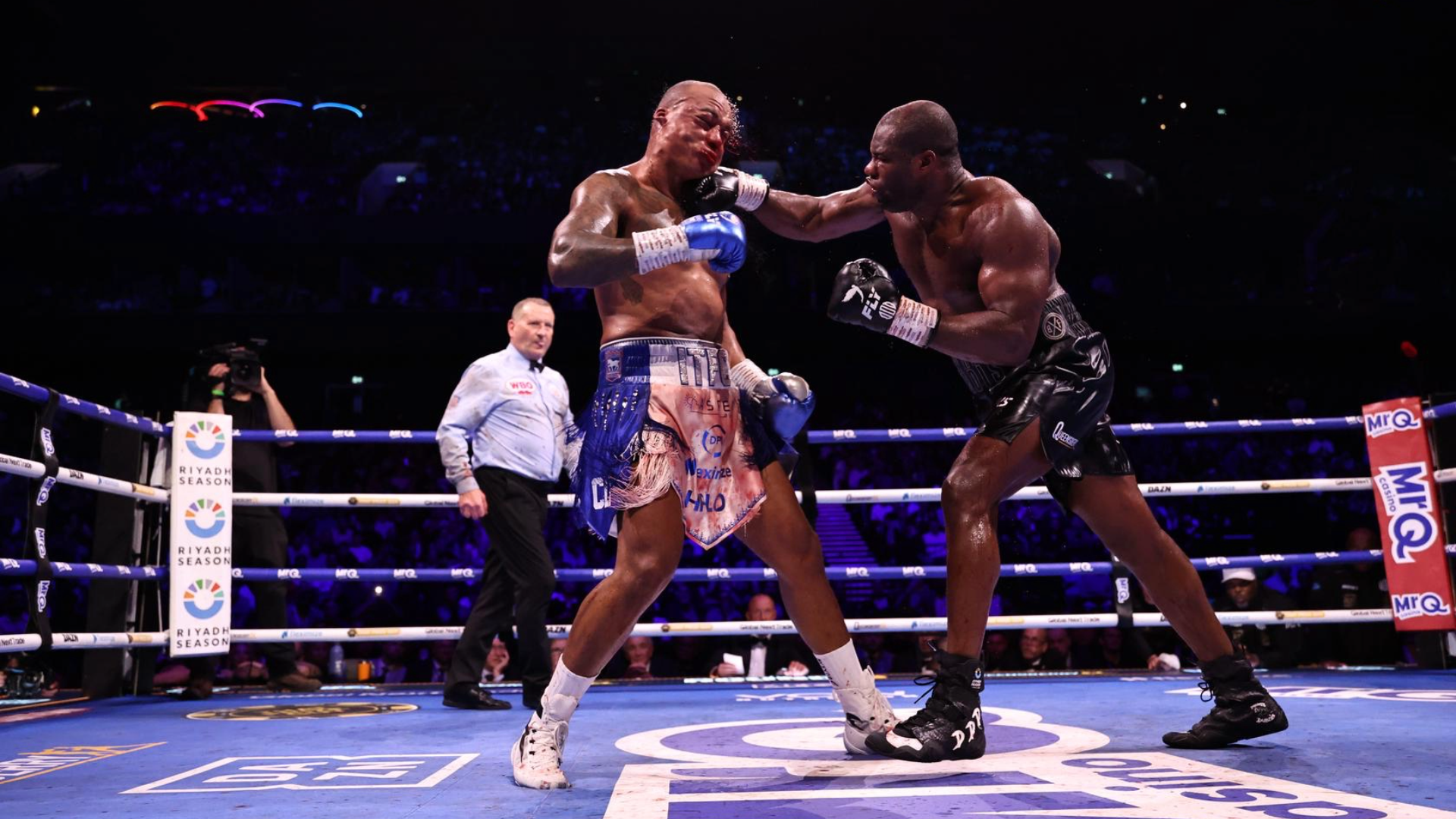 Daniel Dubois gets dropped twice but still stops Fabio Wardley in a ...