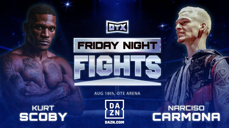 What time is the Kurt Scoby vs. Narciso Carmona fight tonight? Ringwalks, running order ...