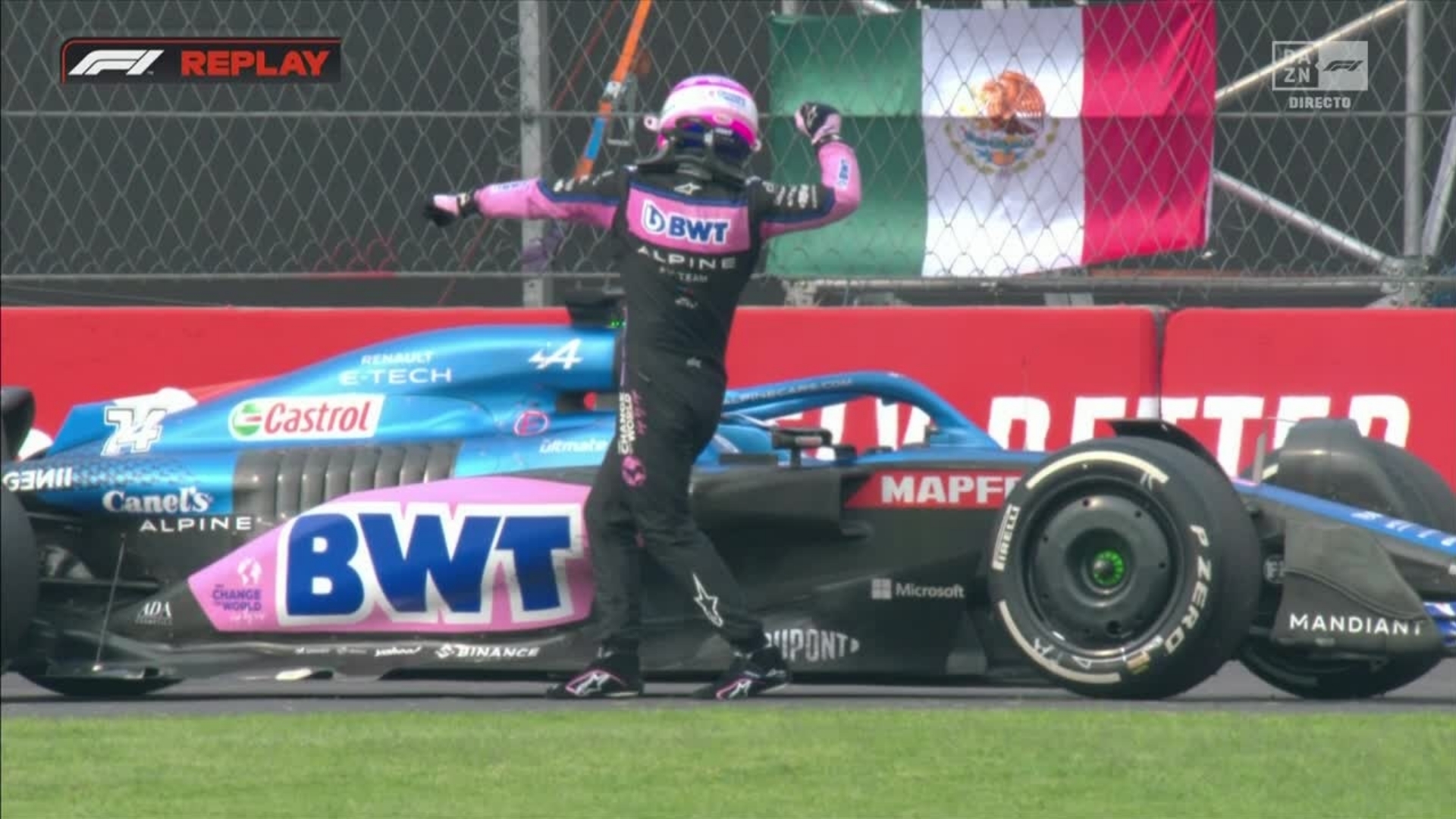 Fernando Alonso y la radio de la desesperación tras abandonar en el GP ...