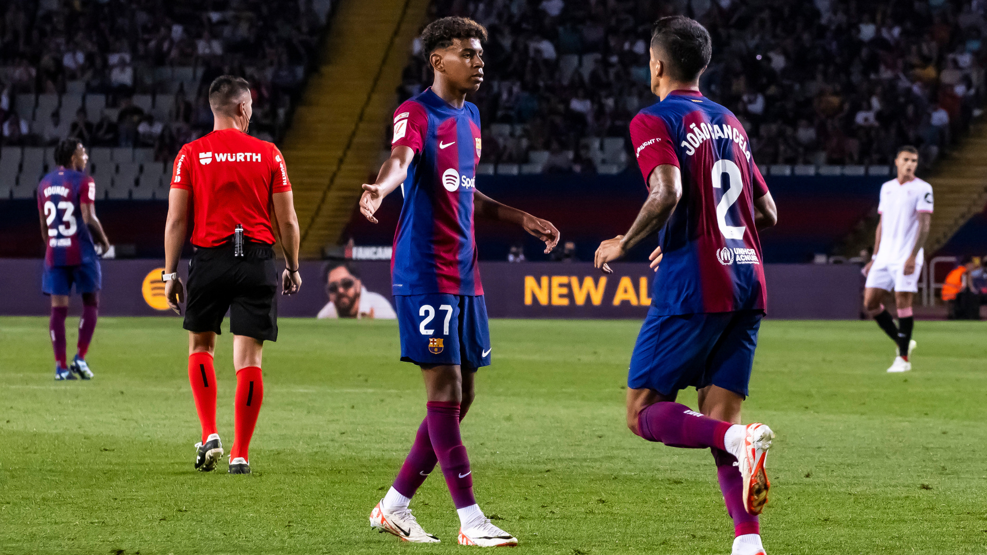 Joao Cancelo tiene mucha fe en su conexión con Lamine Yamal en el FC ...