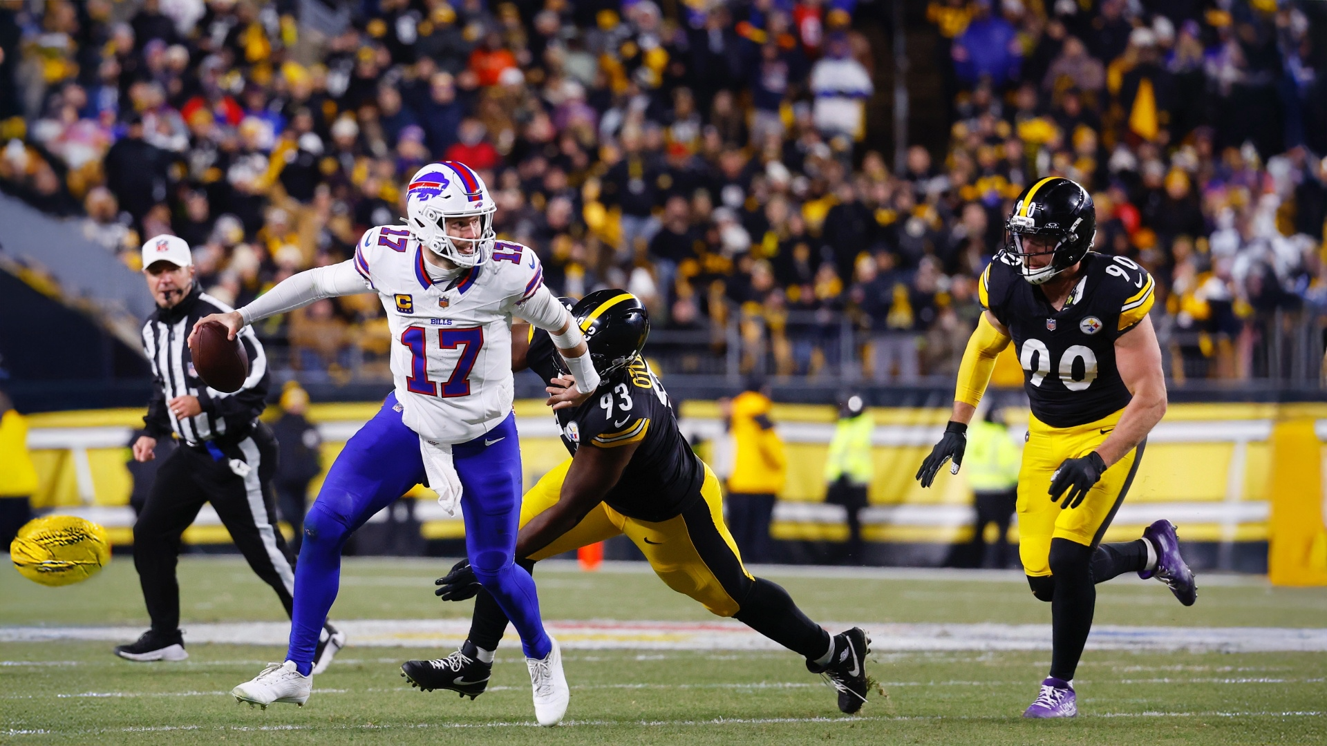 NFL Week 13 Late Game Results: Josh Allen grinds Bills past the ...