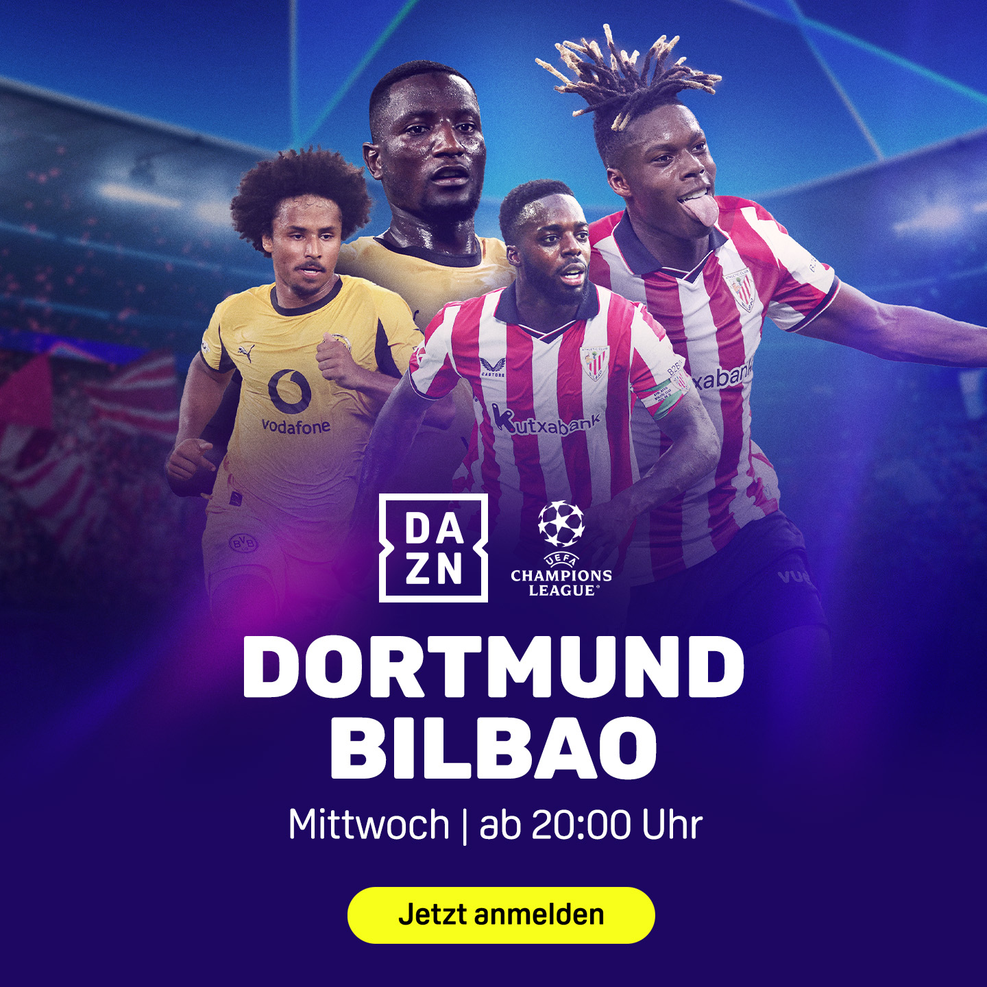 DAZN oder Amazon Prime - wo läuft BVB (Borussia Dortmund) vs. Bilbao? | DAZN News DE