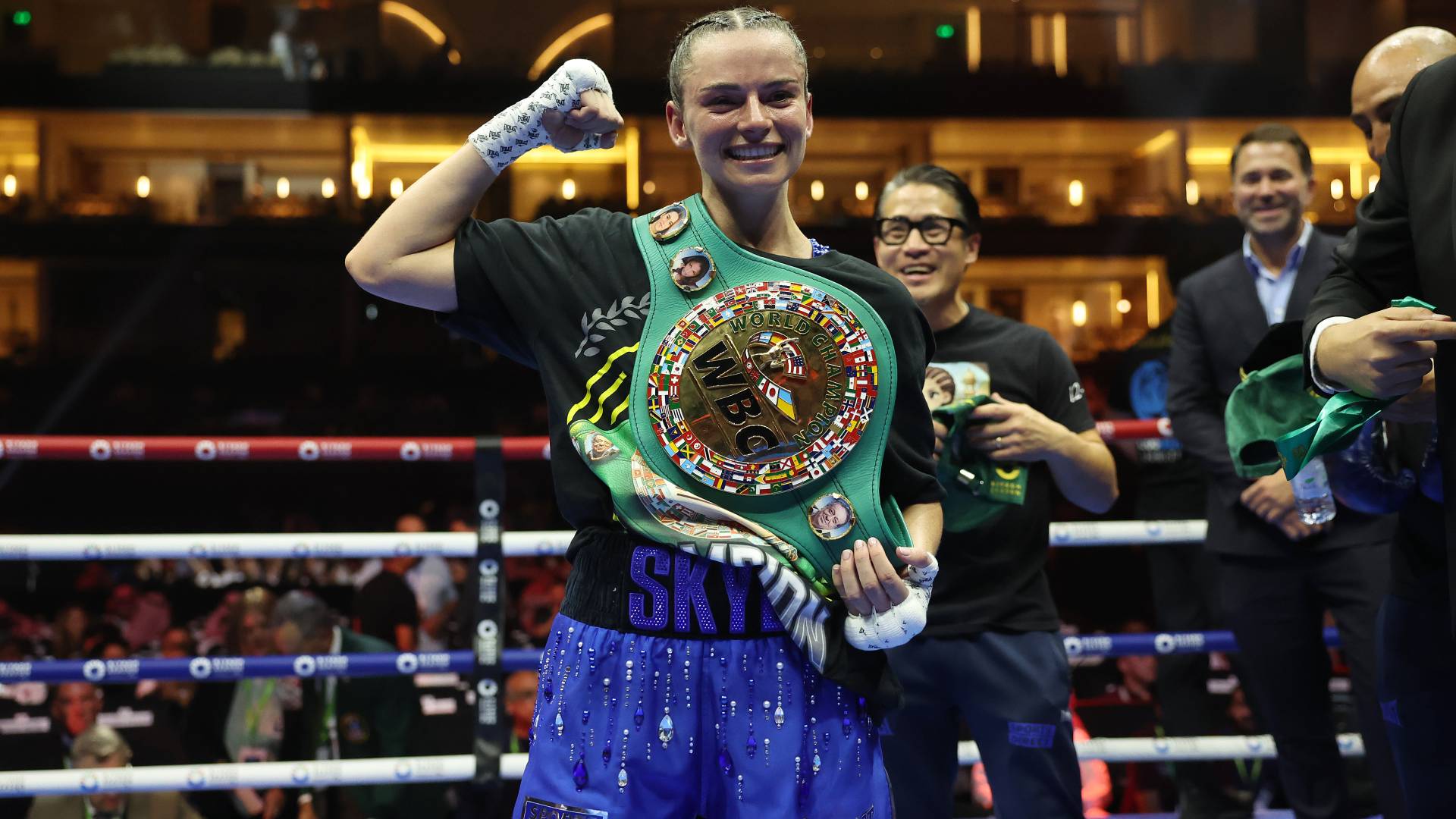 World champion Skye Nicolson issues demand to Amanda Serrano | DAZN News US