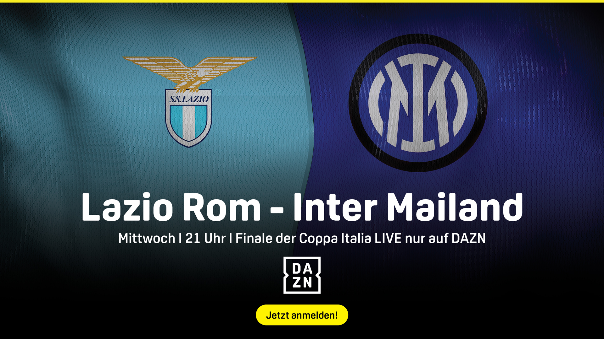 Lazio Rom vs. Inter Mailand: Das Finale der Coppa Italia live auf DAZN ...