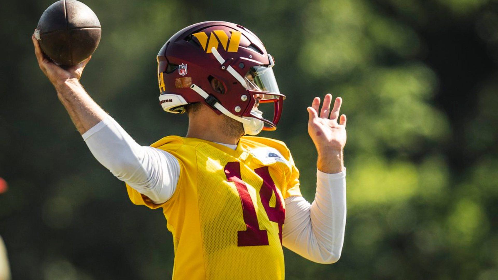 Ron Rivera se ha decidido: Sam Howell será el titular en la semana 1 de ...