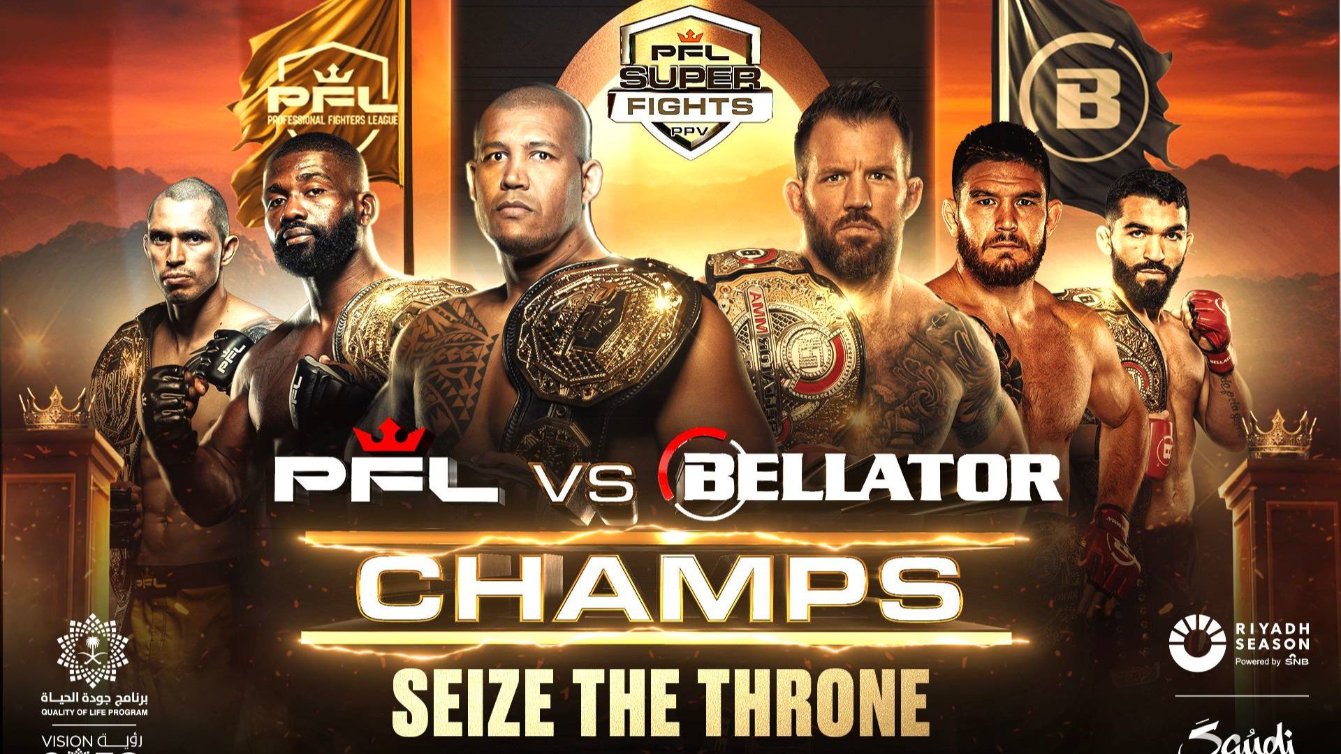 PFL Champions vs Bellator Champions: cartelera, fecha, hora, canal, TV ...