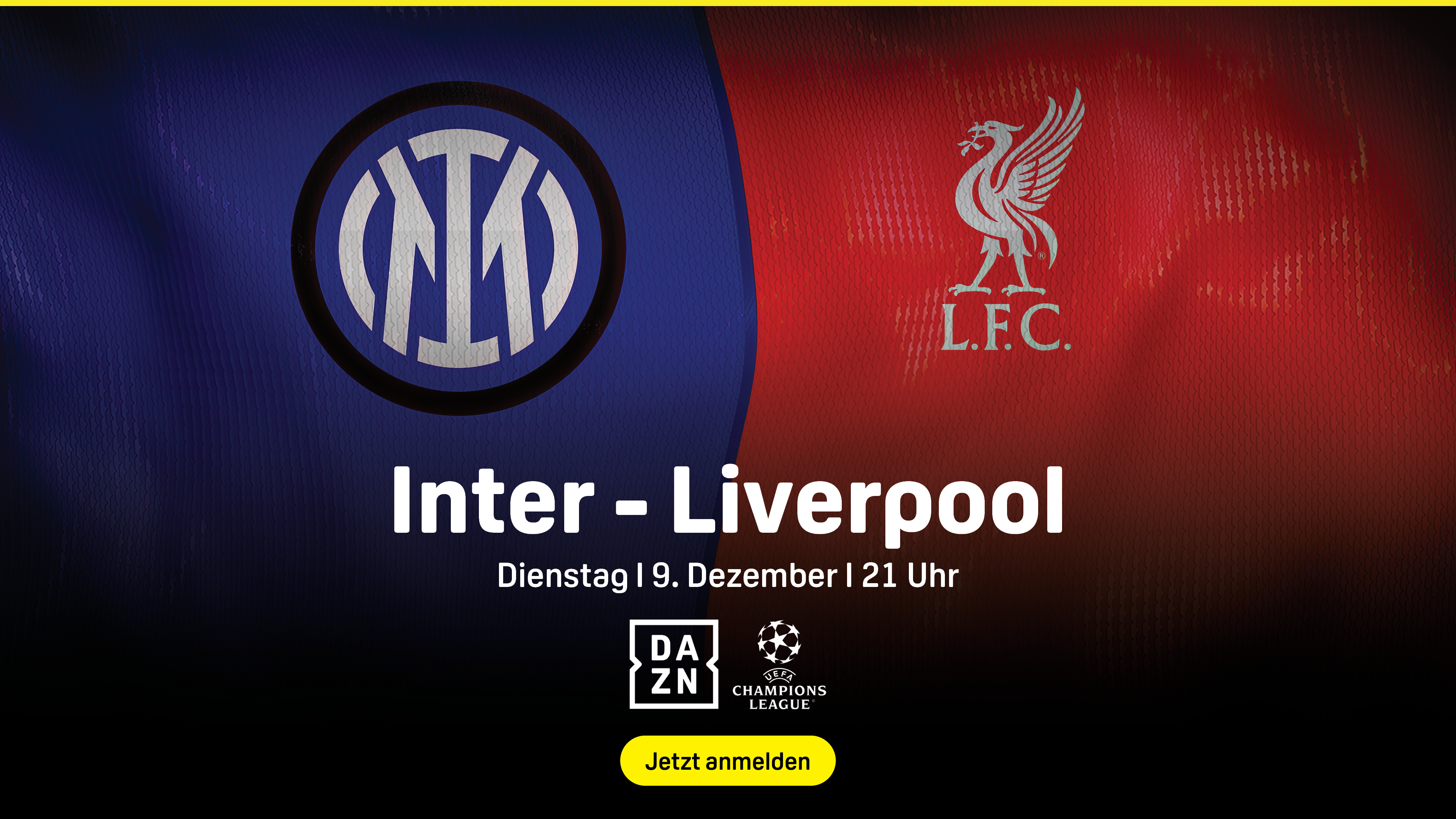 Inter Mailand - FC Liverpool live Die Übertragung auf DAZN | DAZN News DE