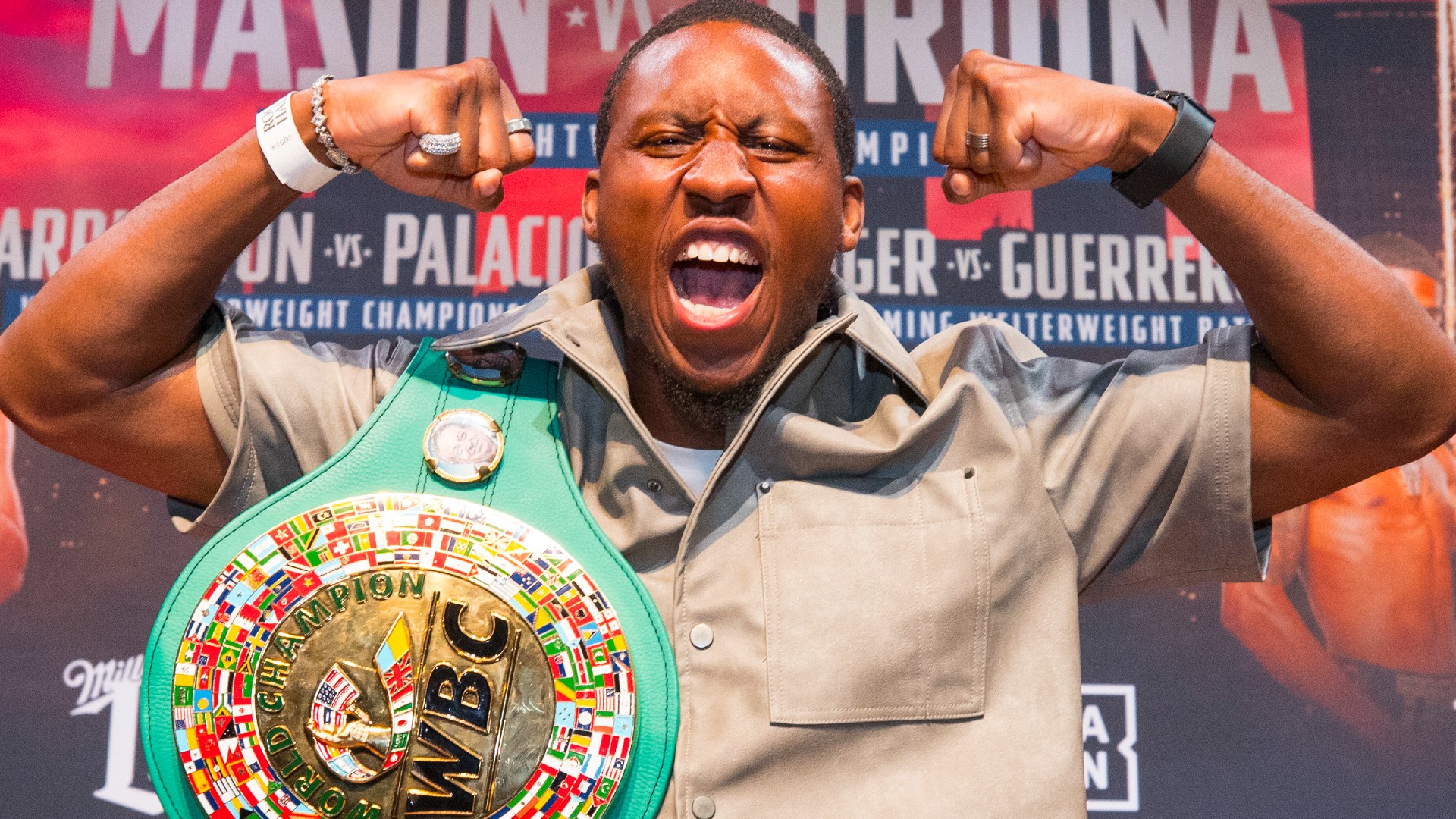New world champ Bruce Carrington roots for Knicks to bring title to ...