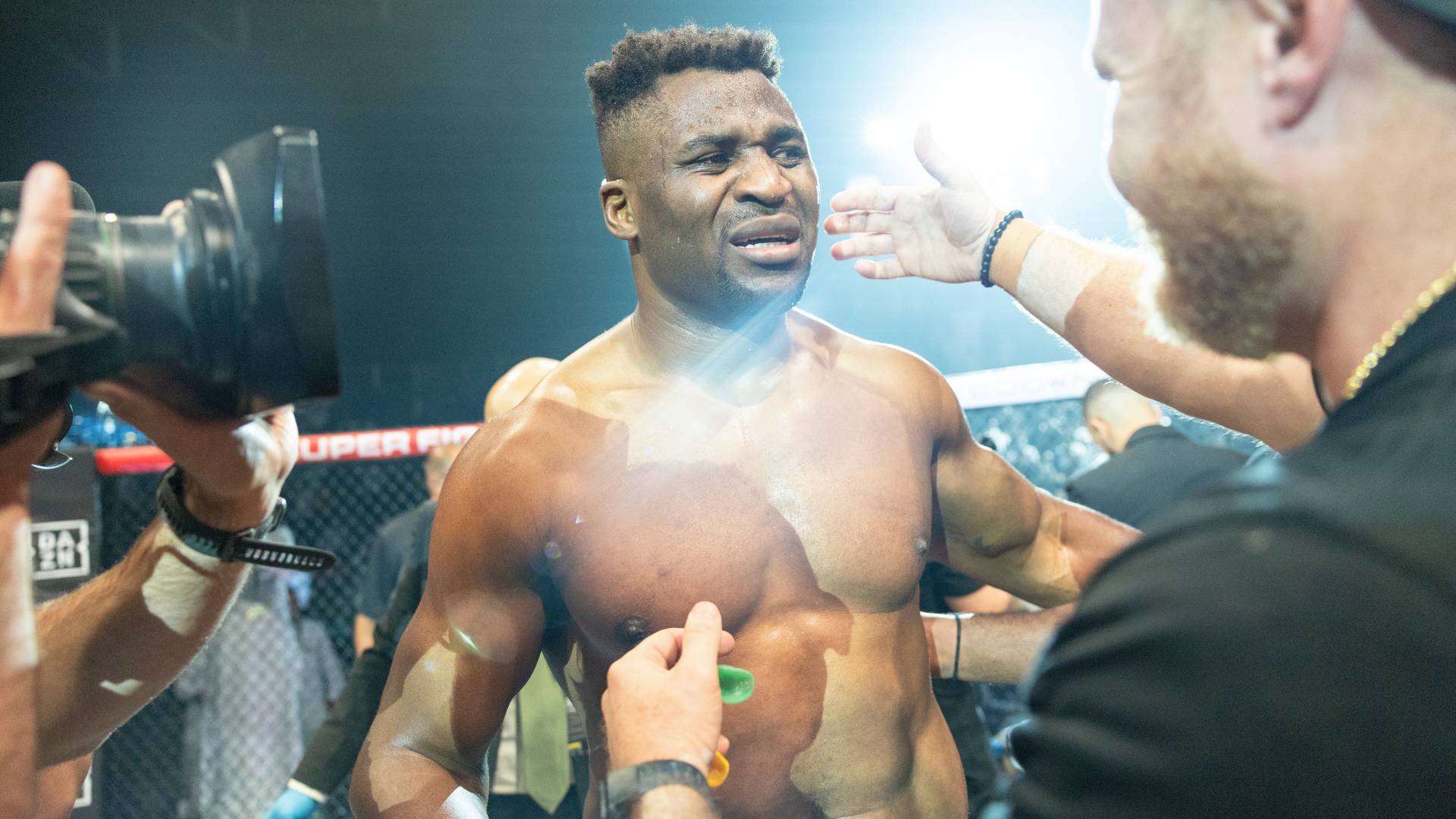 Francis Ngannou shares highlight video 'reminder' after successful MMA return | DAZN News US