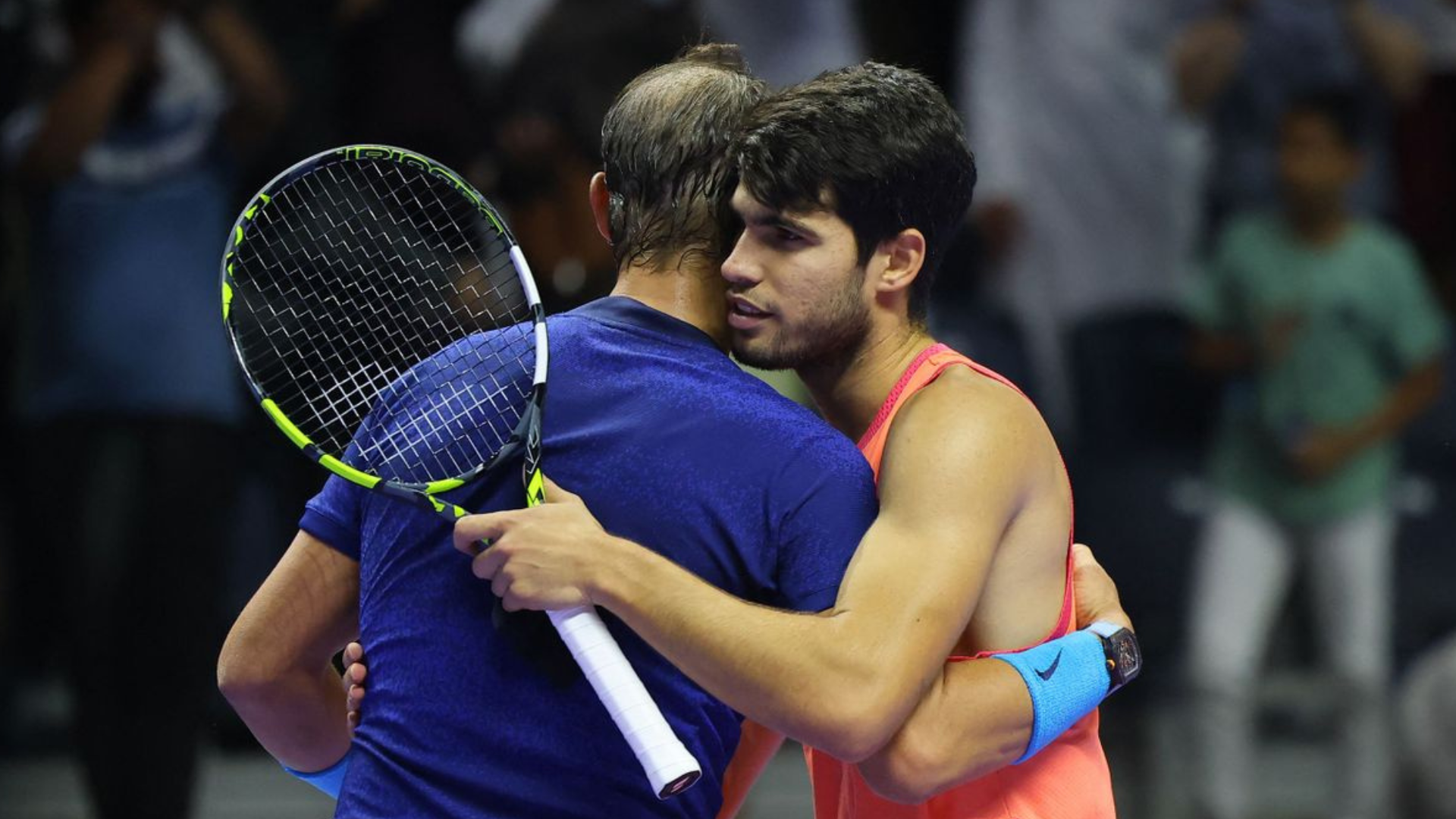 Rafa Nadal deja la puerta abierta a un tándem con Carlos Alcaraz en el ...