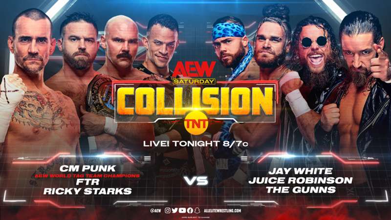 AEW Collision: Full confirmed match list for tonight's episode in Toronto, Canada | DAZN News US
