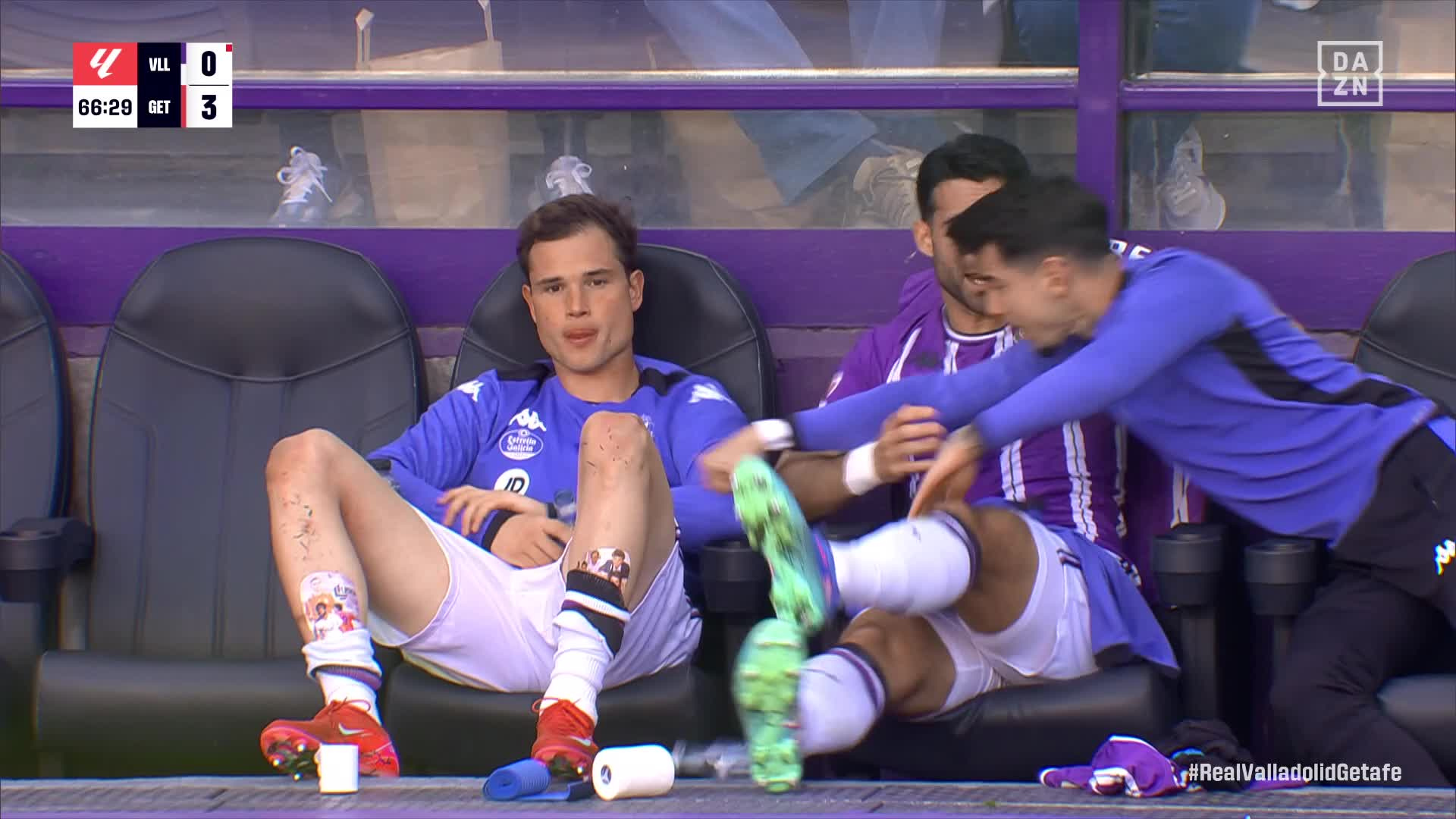 Luis Pérez, Latasa y el momento de máxima tensión en el Real Valladolid ...