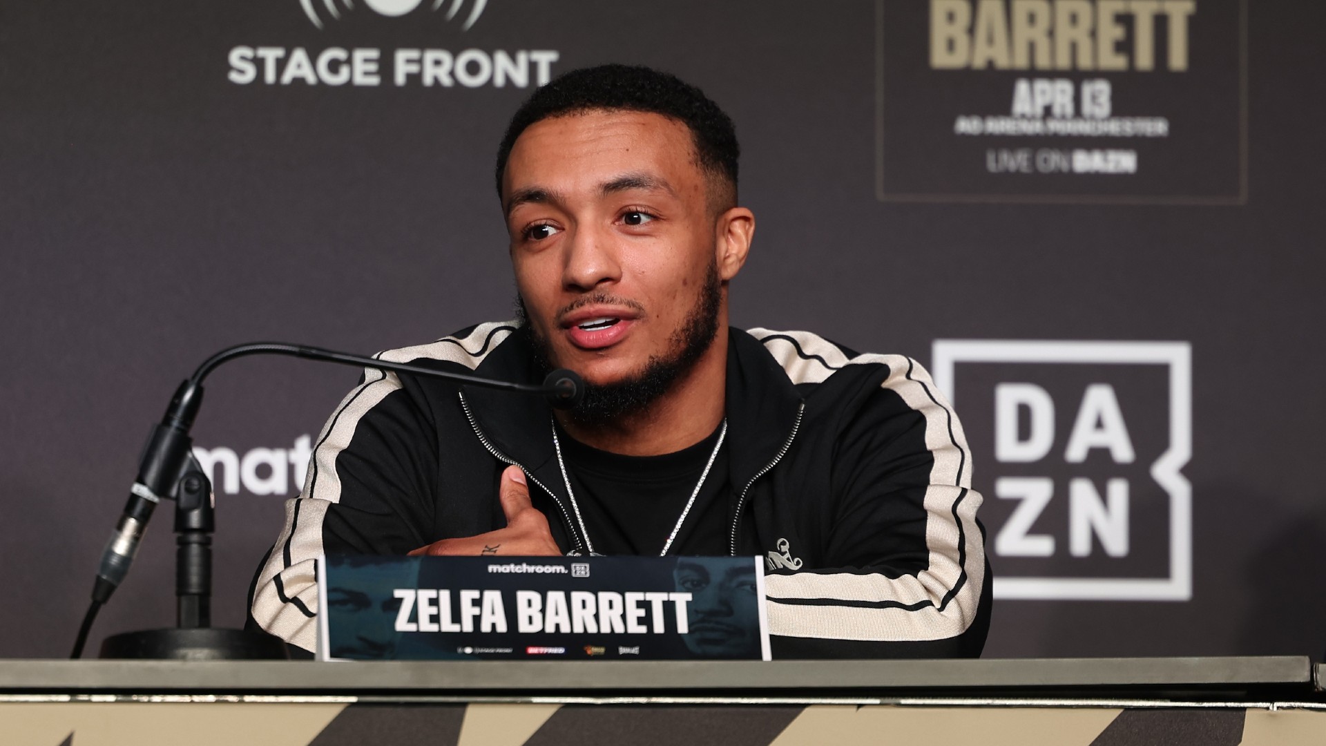 Zelfa Barrett's 'end goal' of becoming a world champion goes through ...