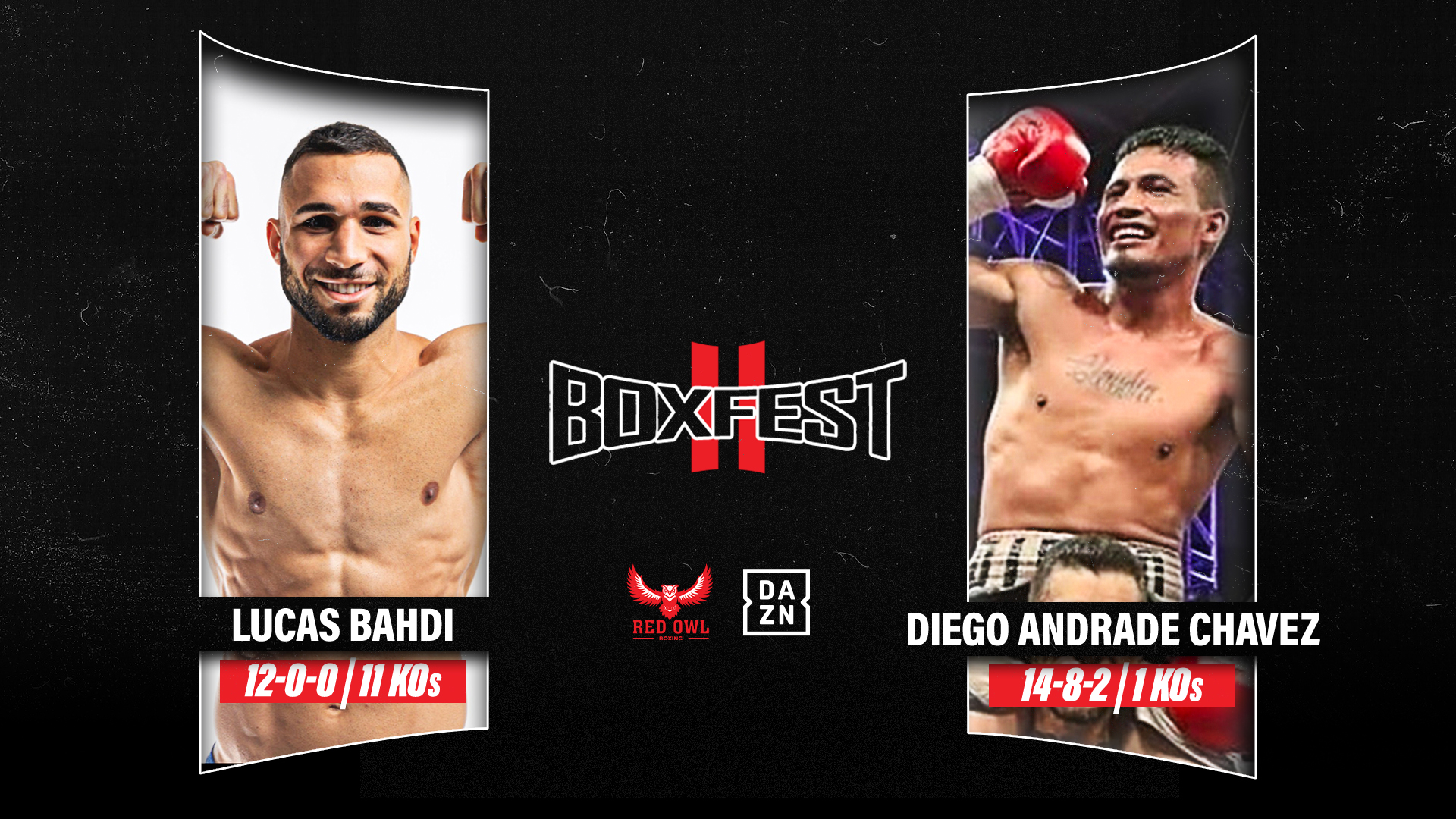 What time is Lucas Bahdi vs. Diego Andrade Chavez tonight? Ringwalks ...