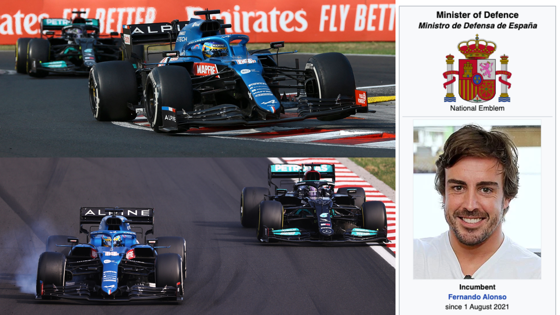 Fernando Alonso, nuevo "ministro de defensa": las redes se llenan de ...