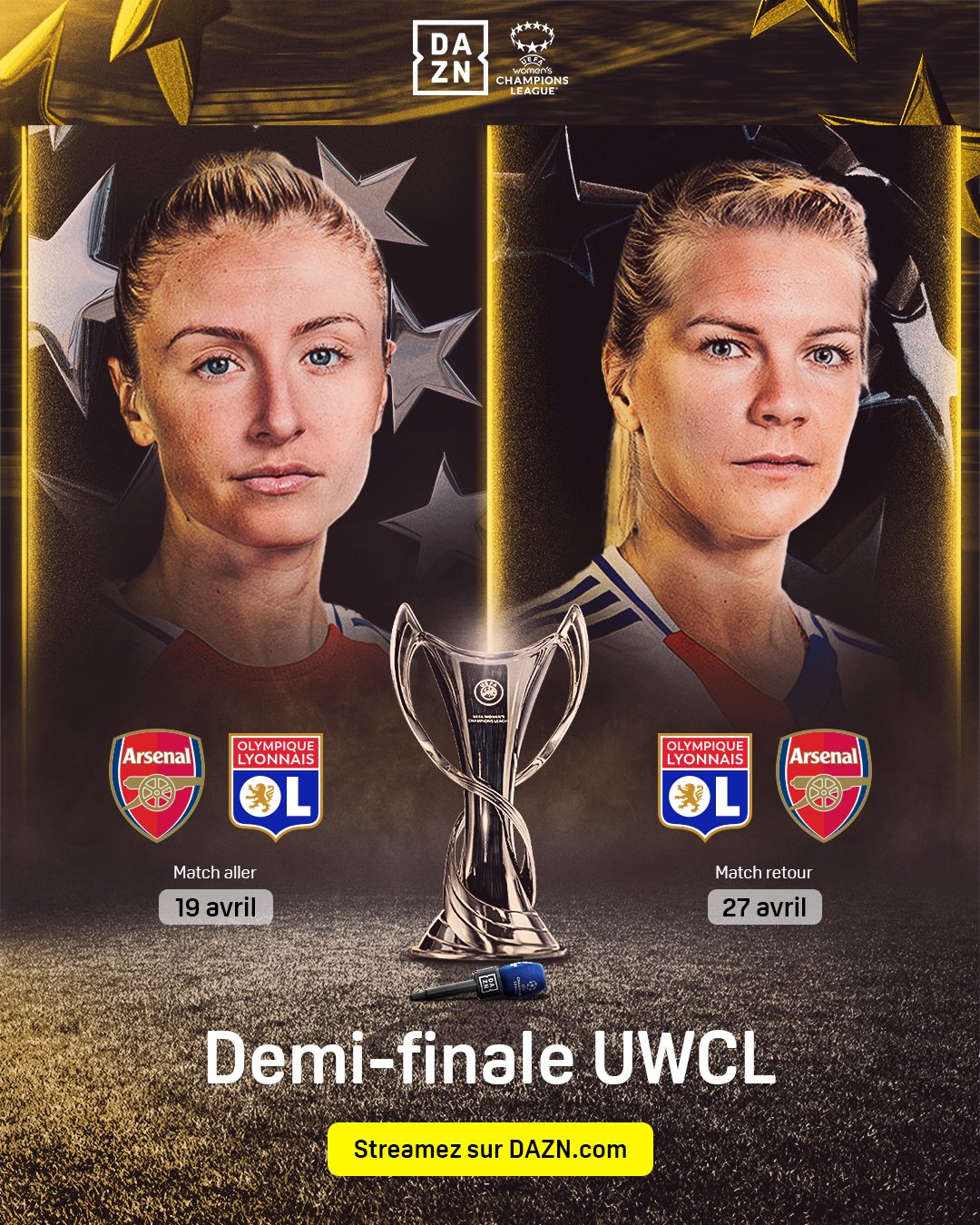 Comment regarder Arsenal vs OL Féminin ? Date, heure, streaming et ... Comment regarder Arsenal vs OL Féminin ? Date, heure, streaming et ...