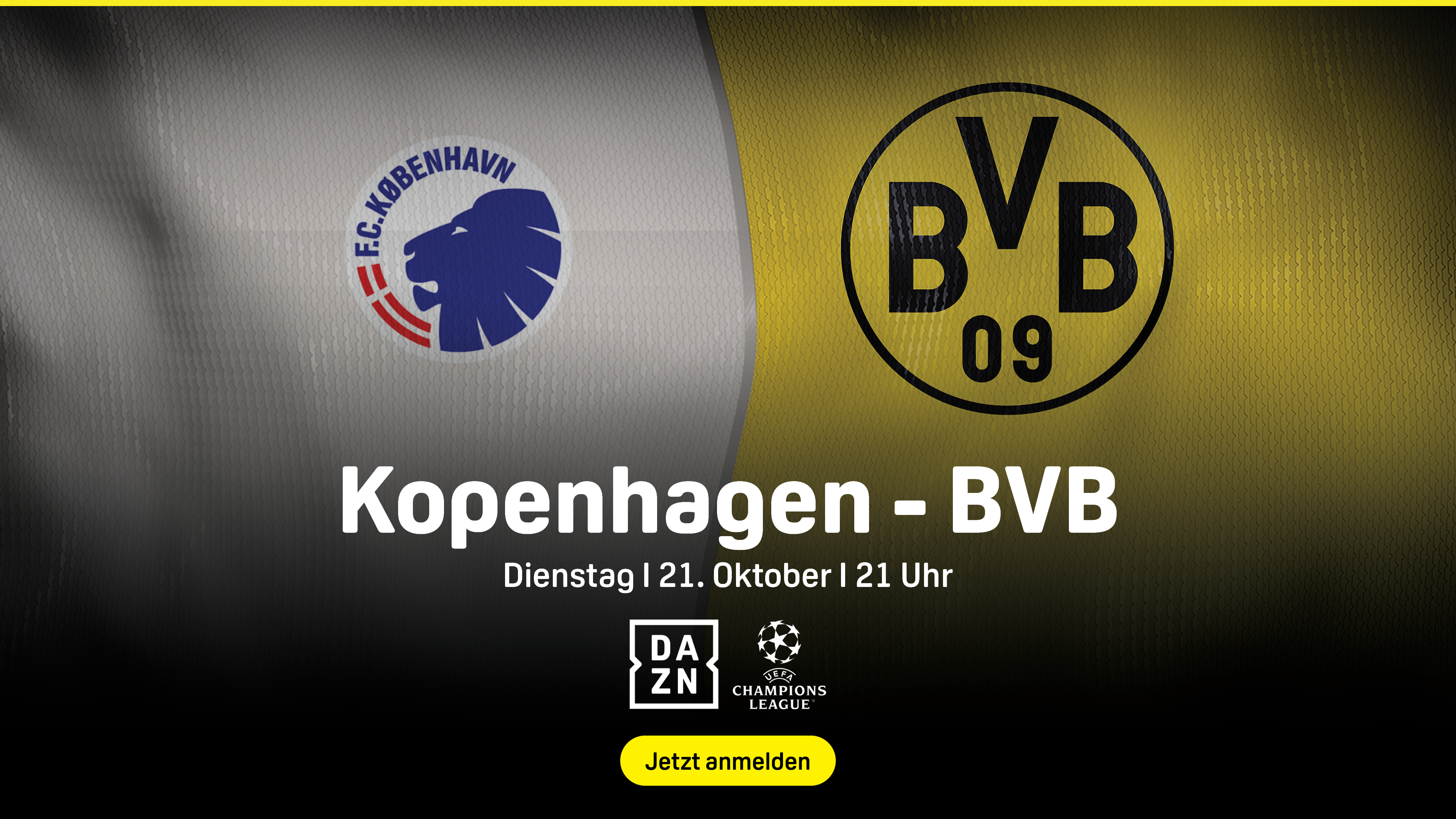 FC Kopenhagen - BVB (Borussia Dortmund) live Die Übertragung auf DAZN | DAZN News DE