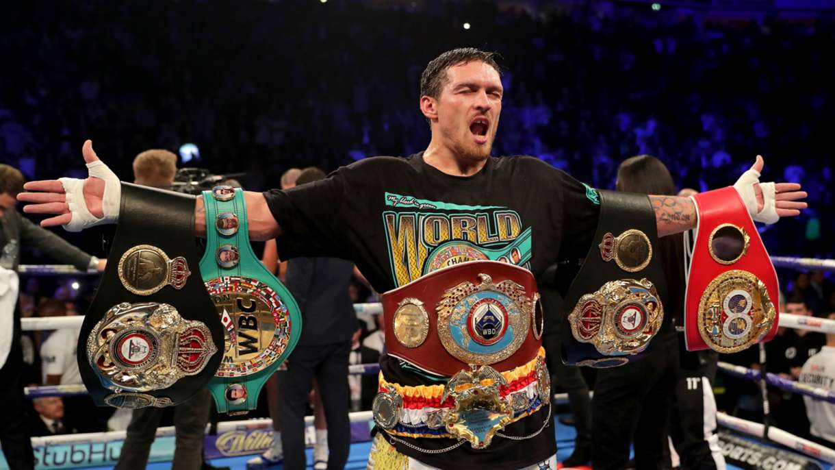 Oleksandr Usyk record: Career fight results, stats, titles, highlights ...