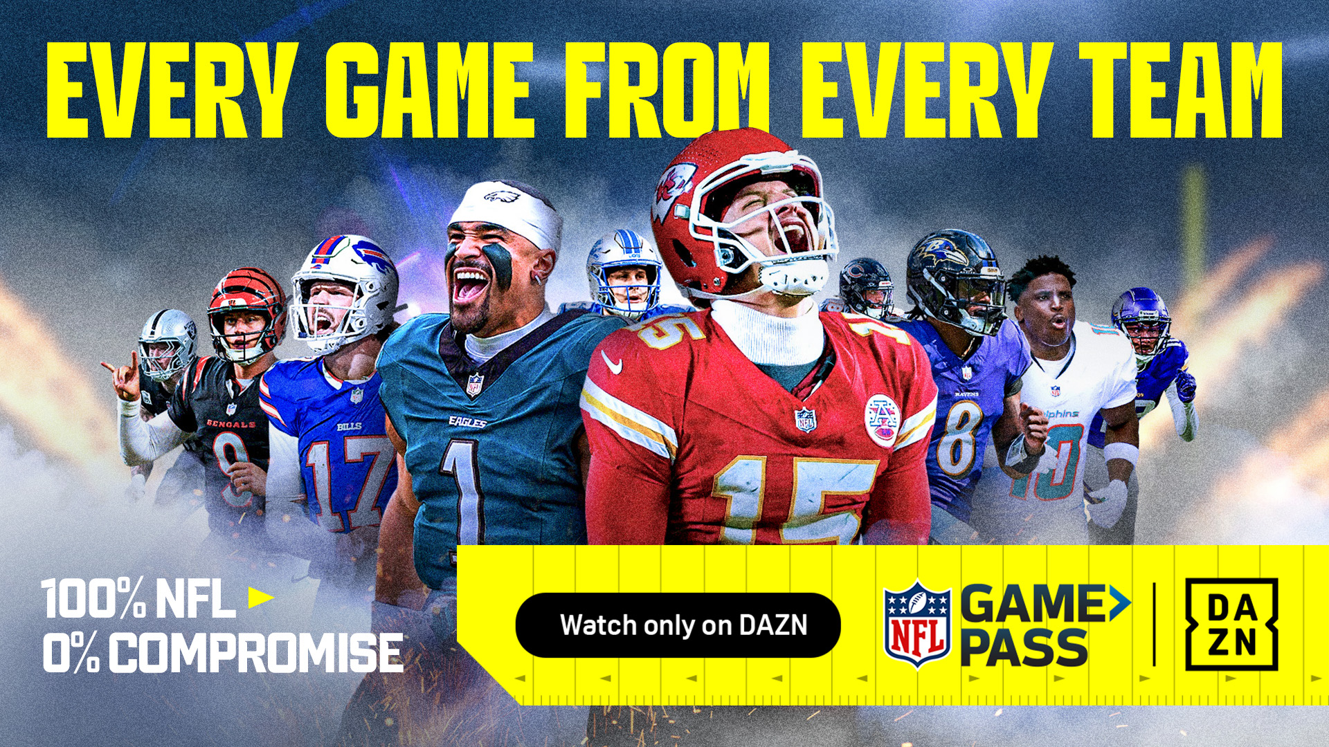 How to watch the NFL in UK: How to catch every game of the season with DAZN Game Pass and ...