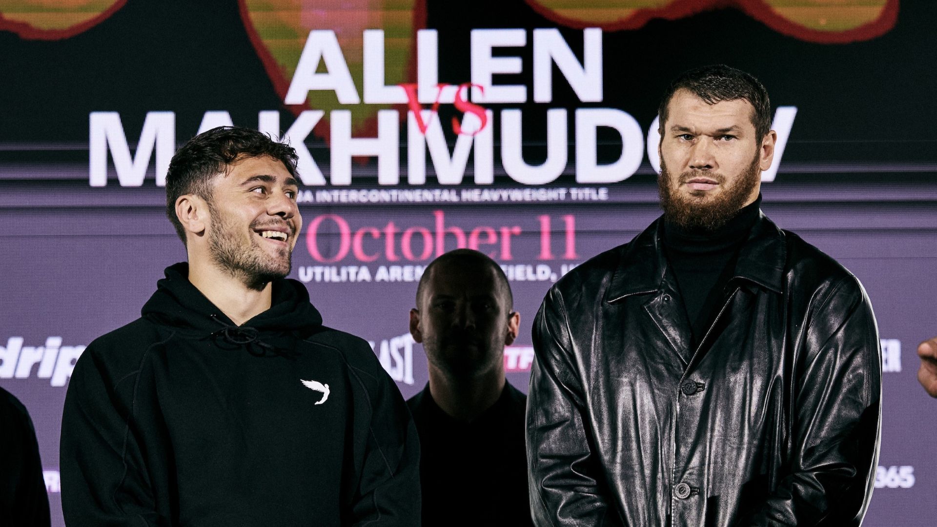 Ready to Roar: Dave Allen and Arslanbek Makhmudov prepare for fireworks after Katy Perry in ...