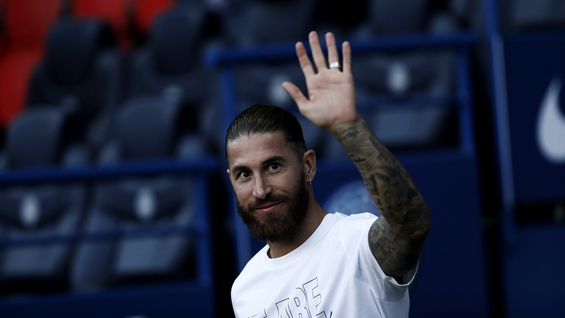 Tatuajes De Sergio Ramos En La Mano Sergio Ramos Y Su Tatuado Brazo