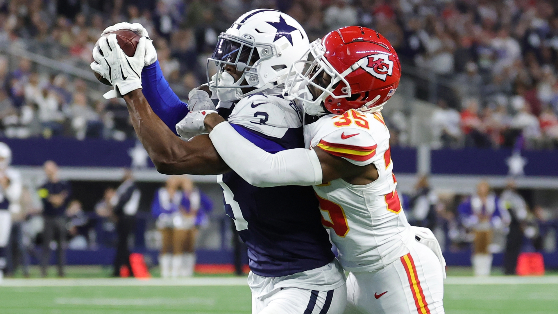 Dallas Cowboys place franchise tag on star receiver George Pickens ...