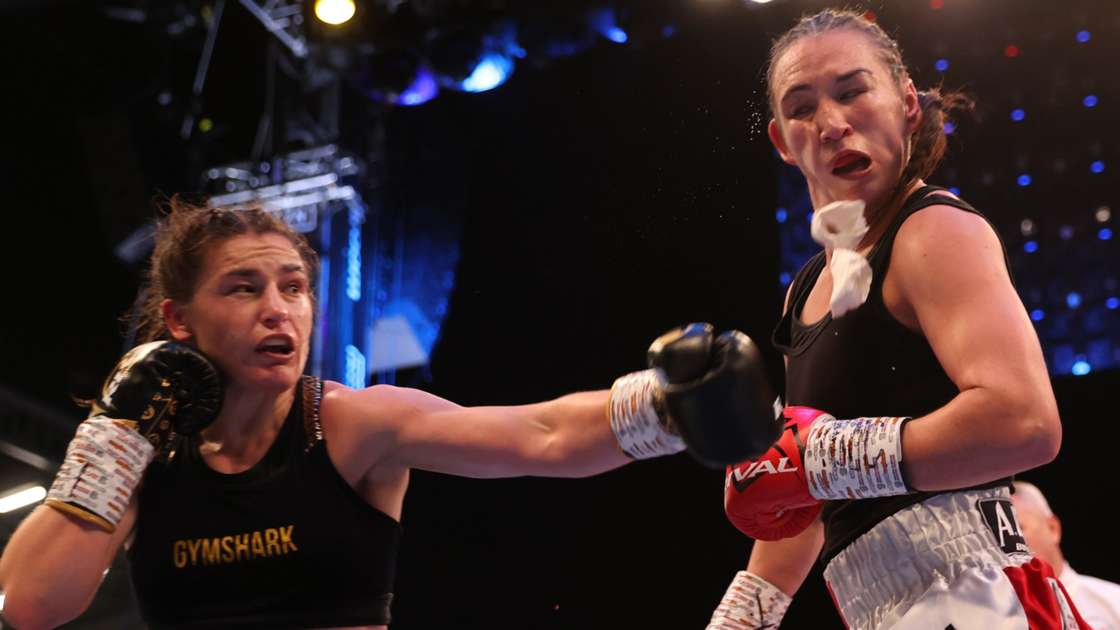 Katie Taylor y Amanda Serrano se enfrentarán en un histórico combate de ...
