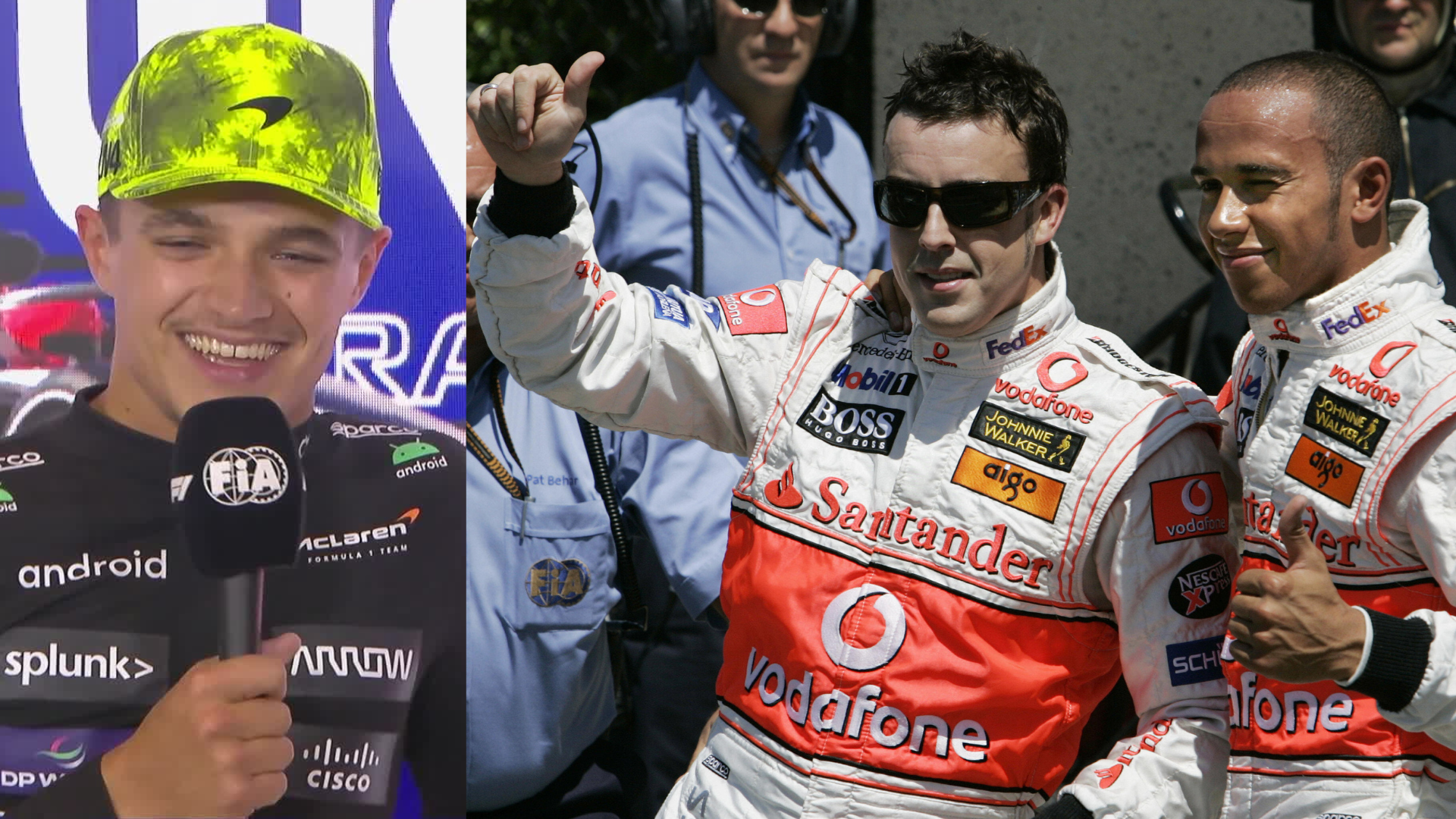 Lando Norris le dedicó un épico trolleo a Hamilton lleno de ironía: “En ...