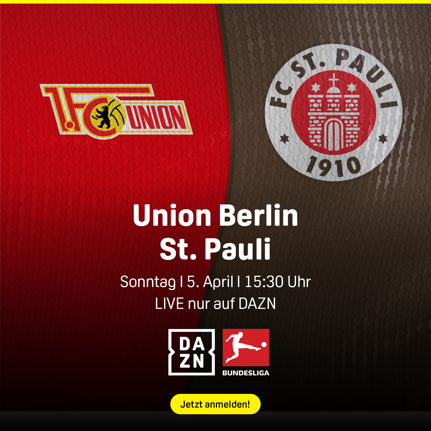 Union Berlin - St. Pauli live sehen Die Übertragung auf DAZN | DAZN News DE