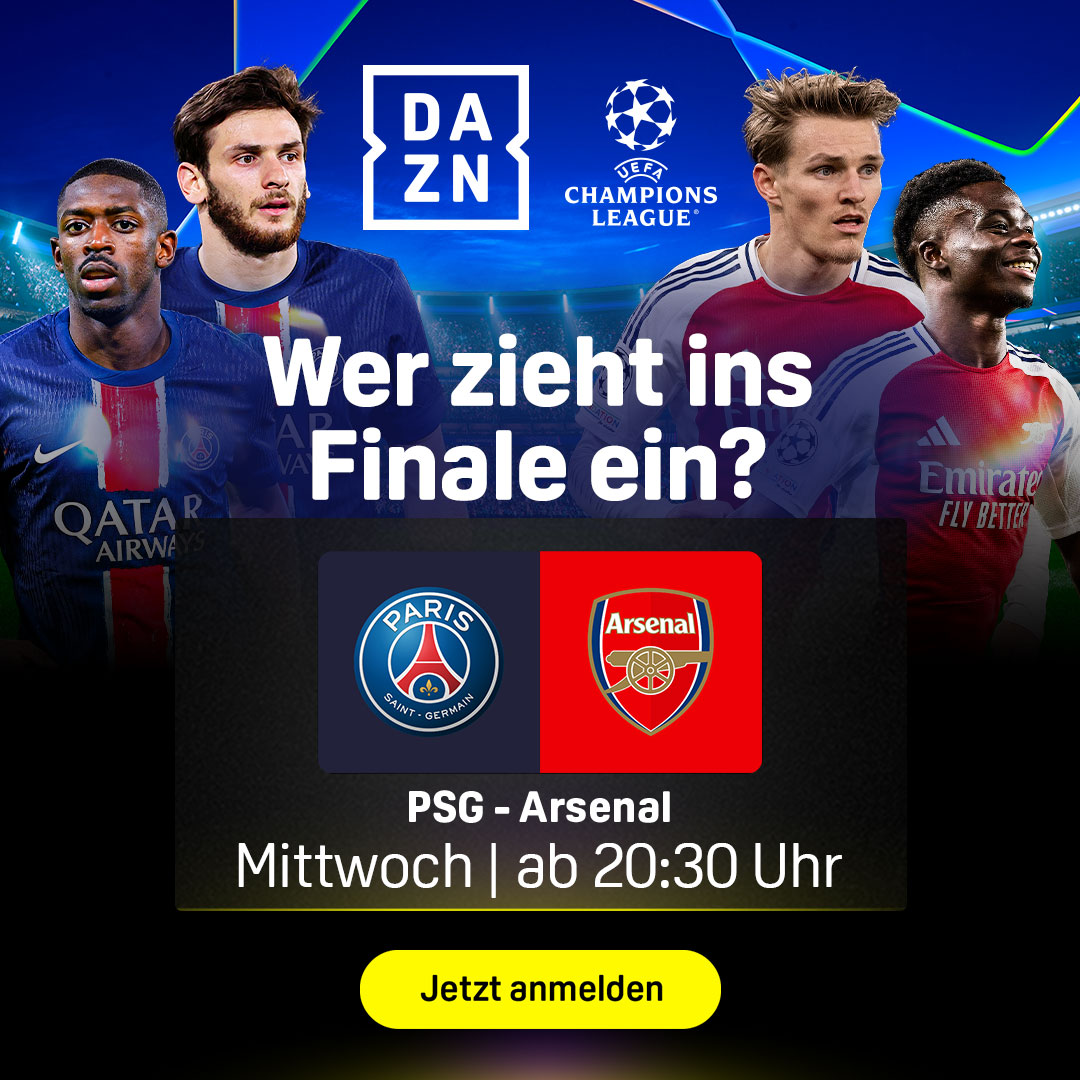 Fußball heute live im TV und LIVE-STREAM: Alles zu den Übertragungen am Mittwoch (7.5.) | DAZN ...