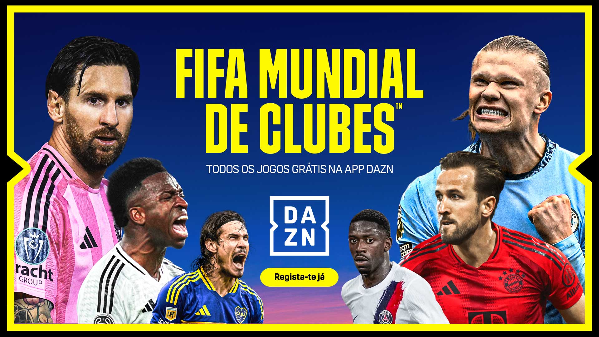 Ronaldo e Fabrizio Romano são algumas das estrelas internacionais da equipa da DAZN para o ...