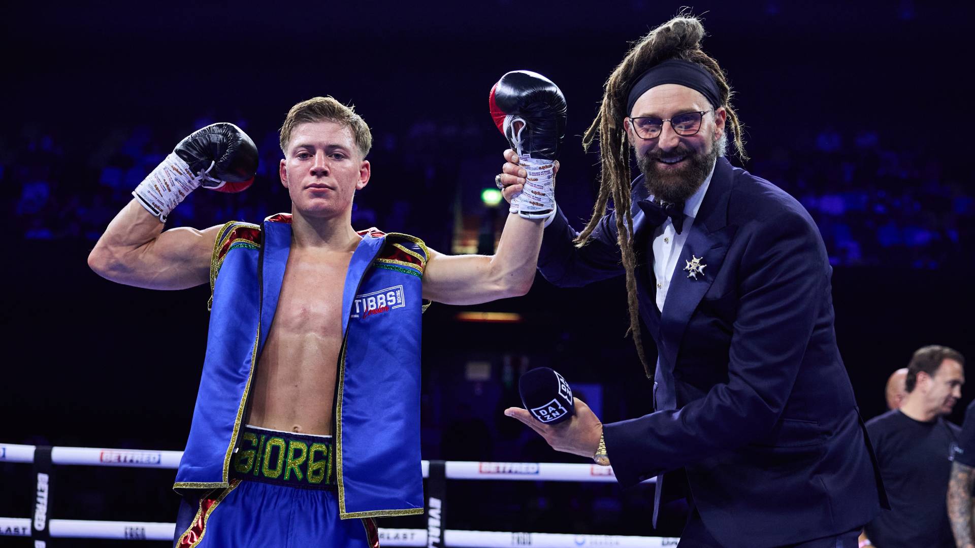 Up and coming British boxing star reveals how he's adapted to becoming ...