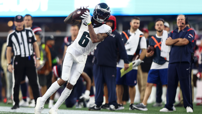 Las increíbles 24 horas de DeVonta Smith: De ser padre a anotar un ...