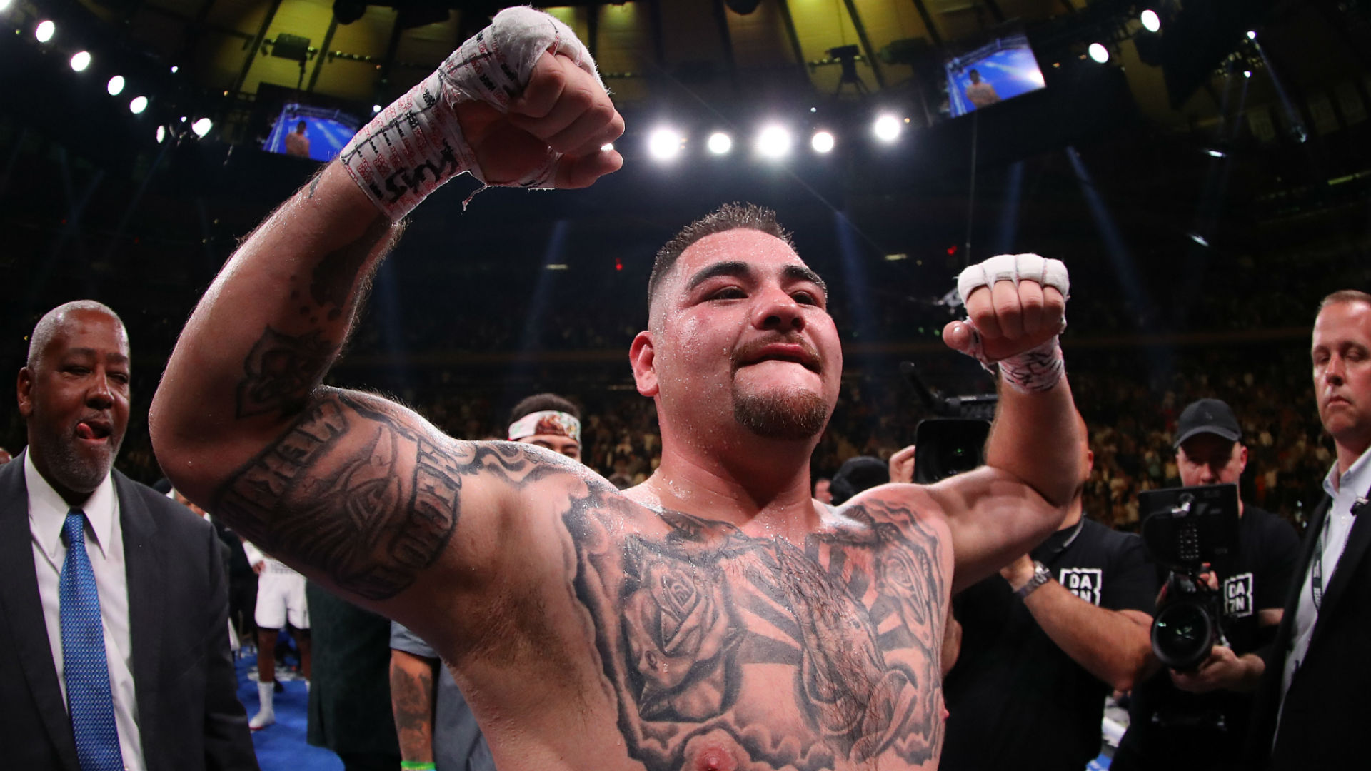 Former foes of Anthony Joshua and Deontay Wilder clash as Andy Ruiz ...