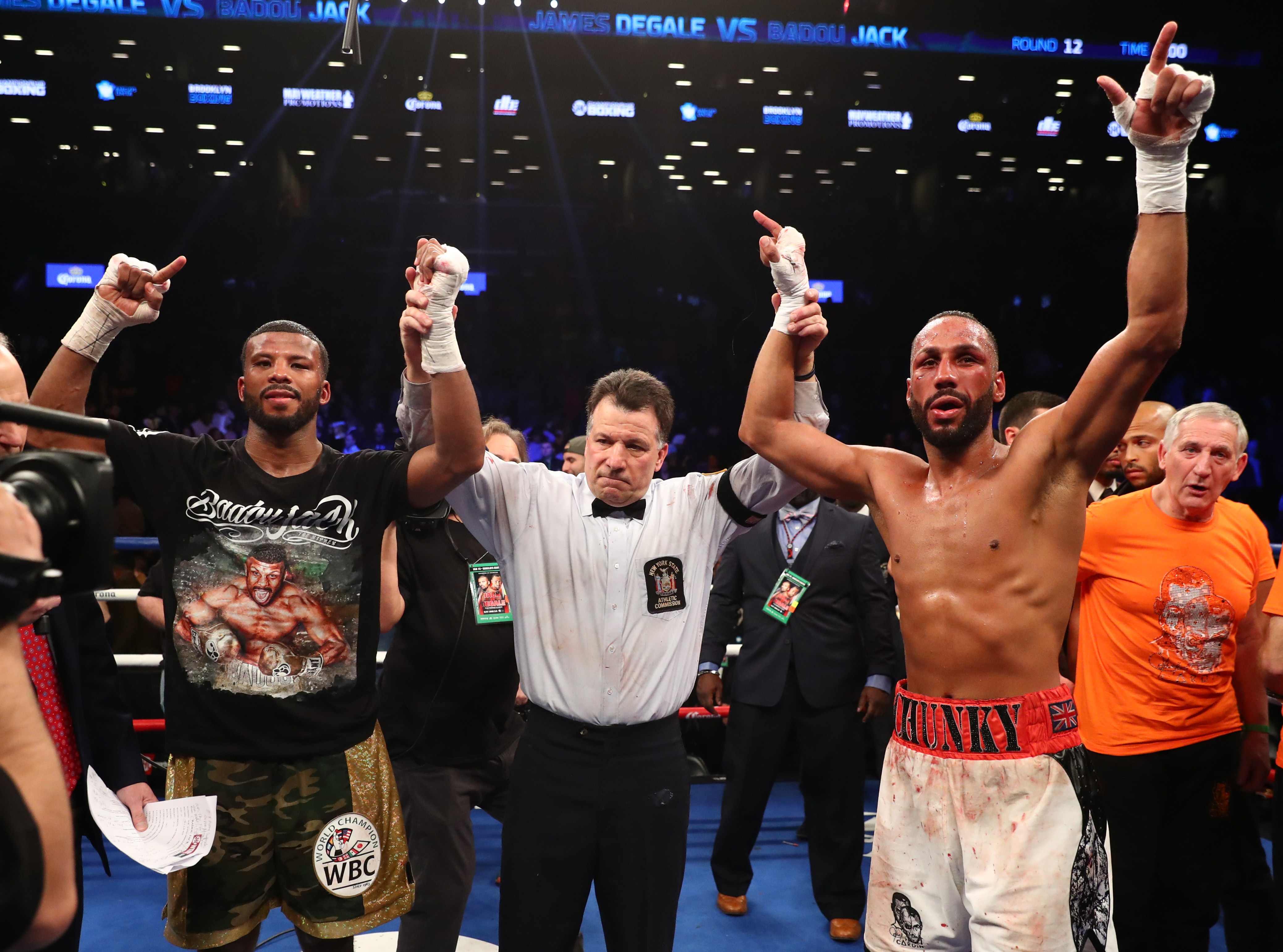 James DeGale's comeback - Olympic hero has New York thriller with Floyd ...