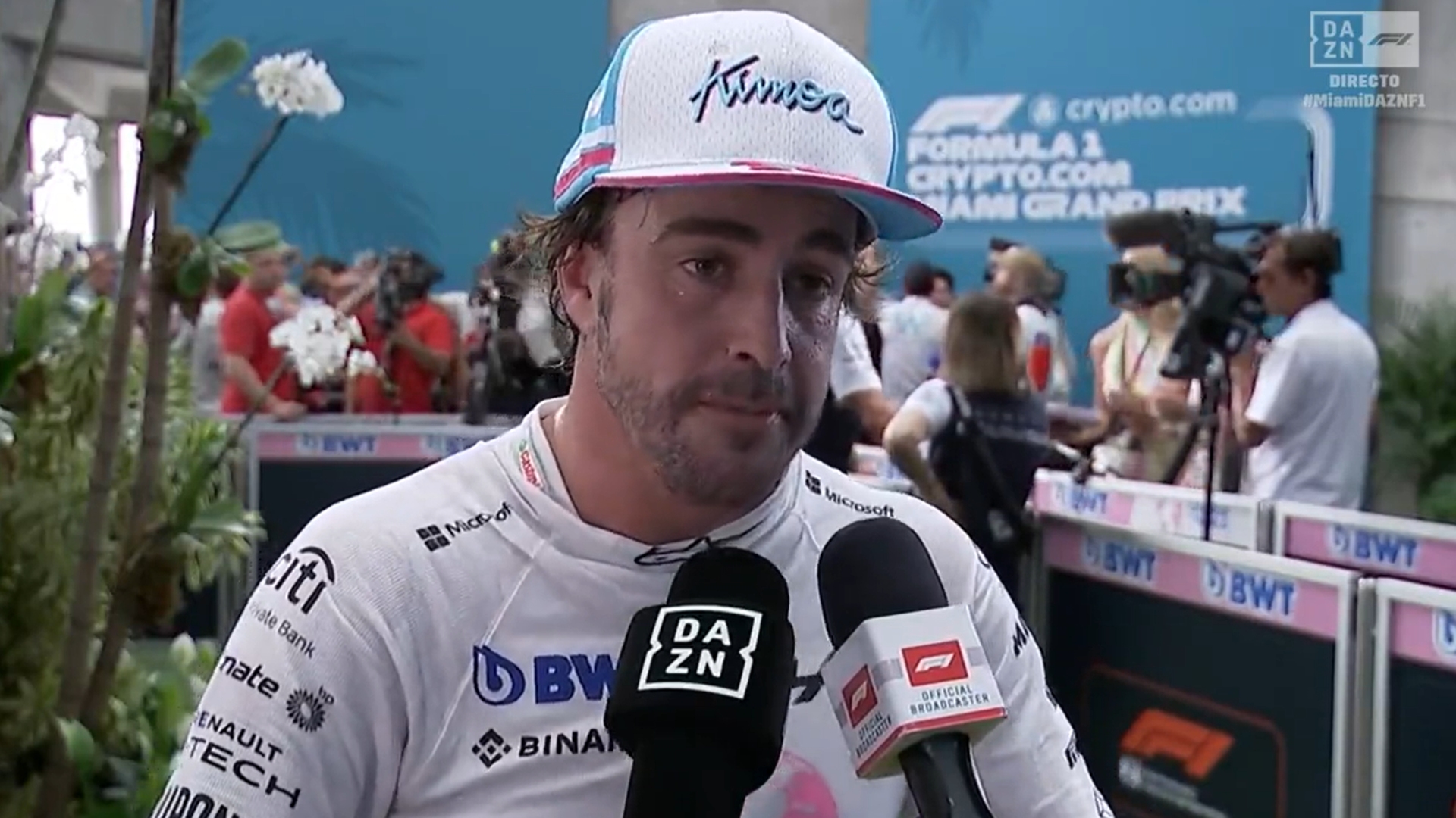 Fernando Alonso hace autocrítica tras la sanción sufrida en Miami ...