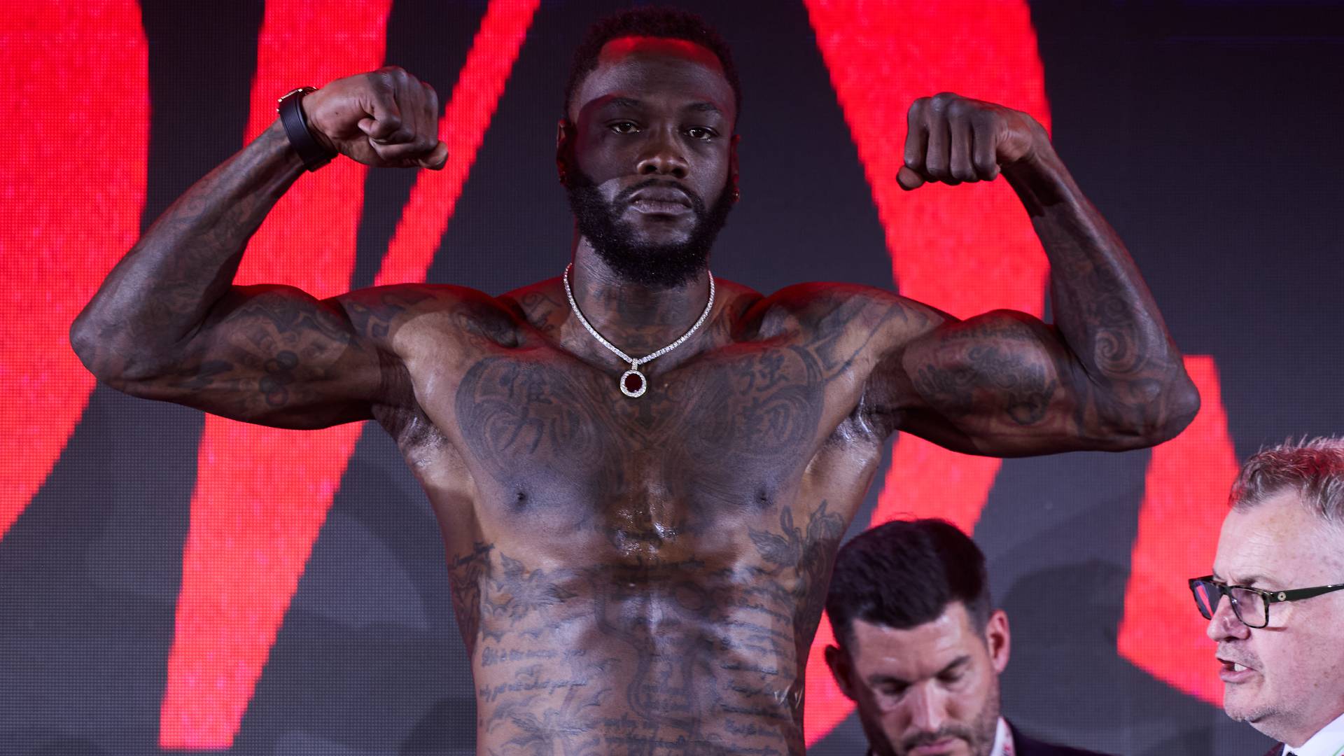 Deontay Wilder hits the scales ready for life with new trainer | DAZN ...