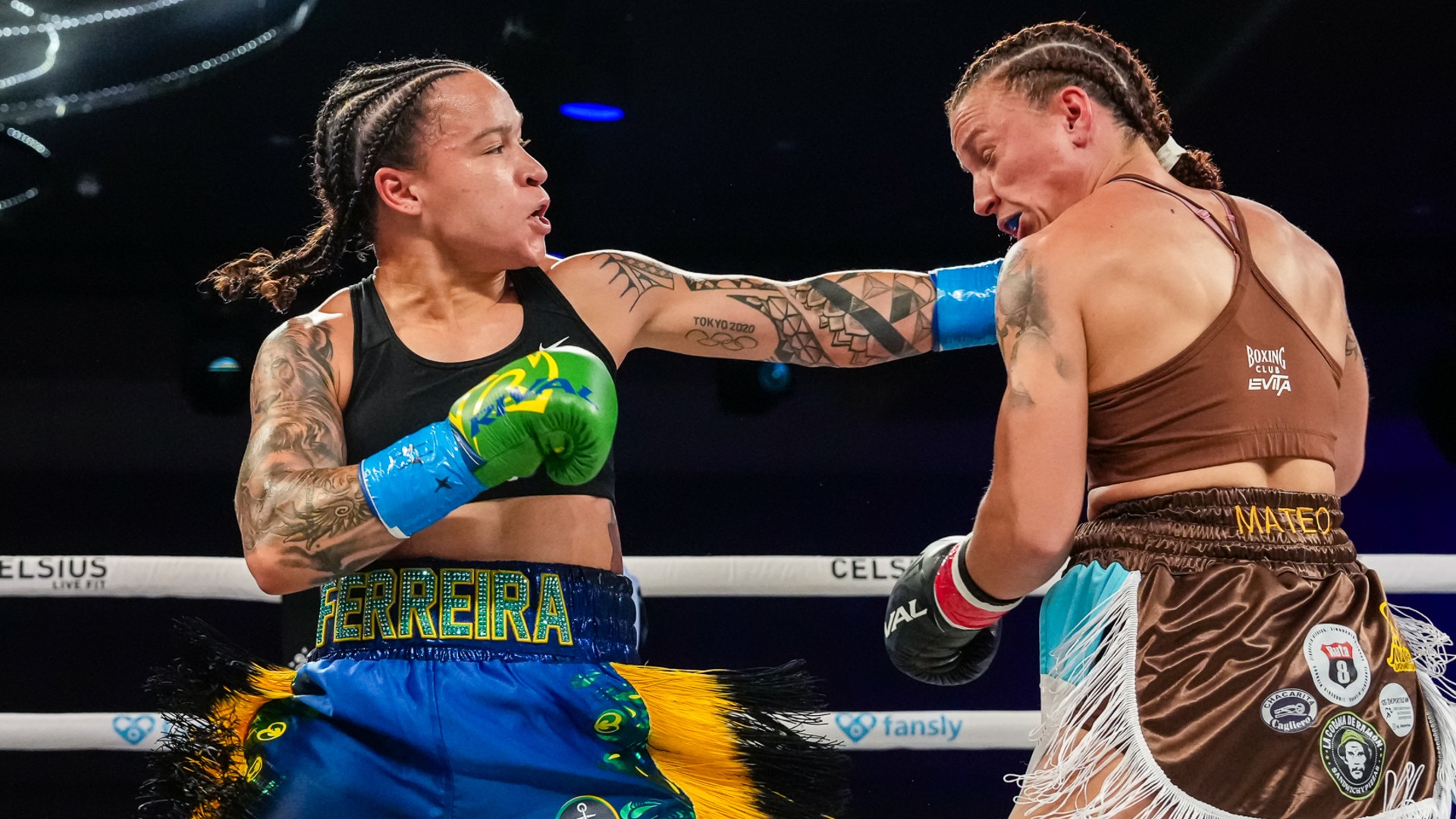 Beatriz Ferreira defends world title in dominant display against Maria ...
