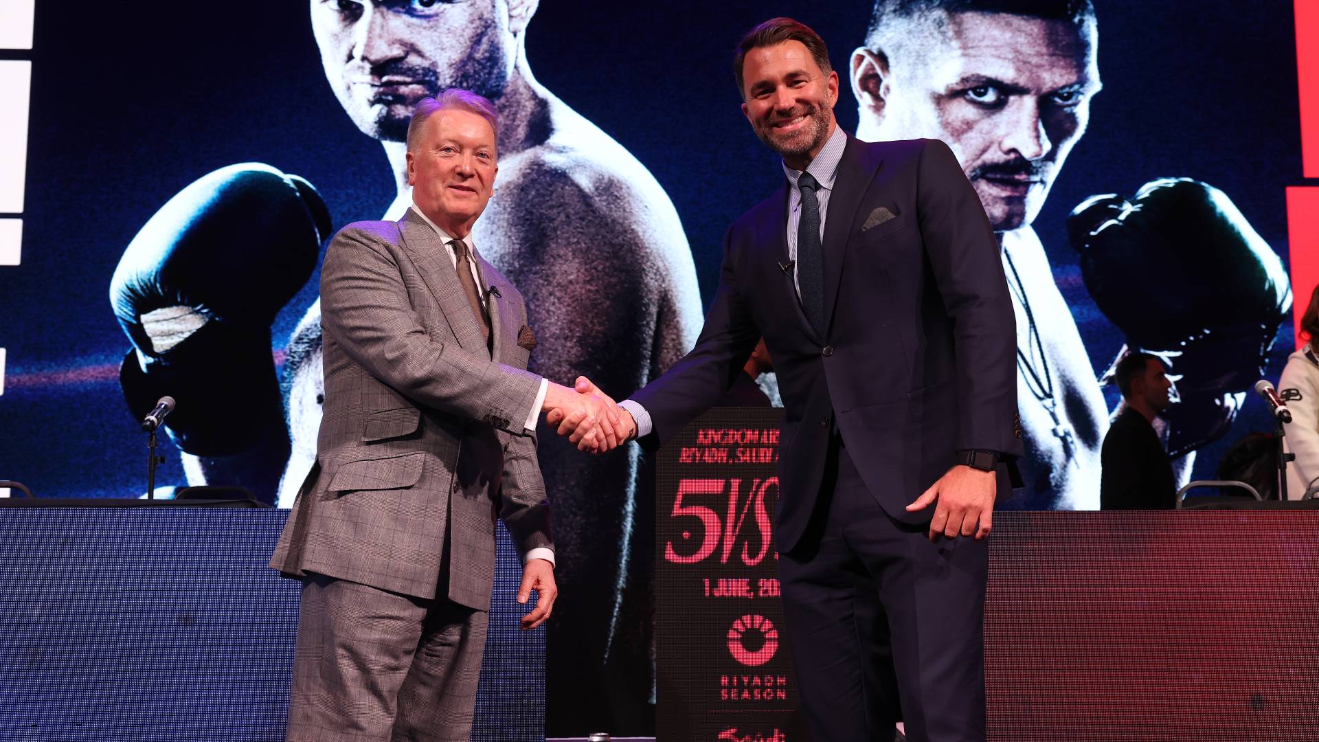 Frank Warren et Eddie Hearn inaugure une nouvelle ère pour la boxe sur ...