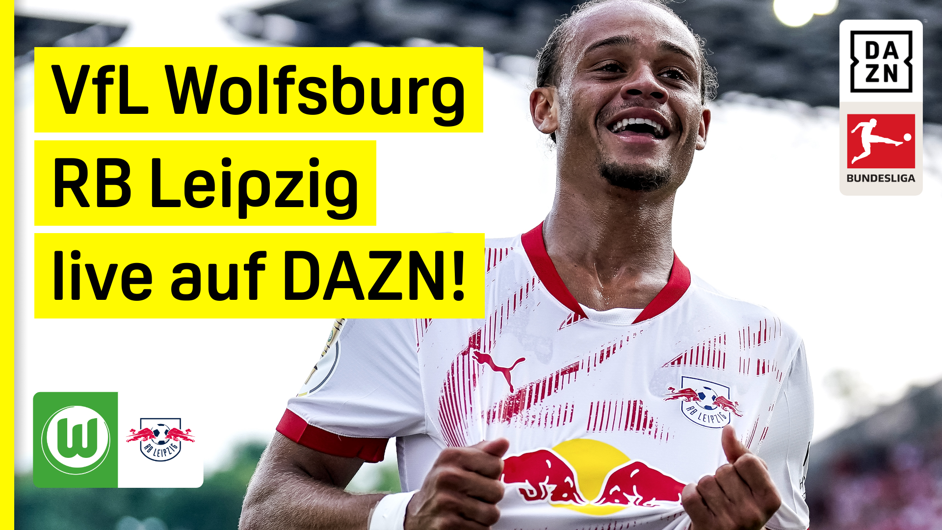 Wer zeigt / überträgt VfL Wolfsburg vs. RB Leipzig im TV und LIVE-STREAM? | DAZN News DE