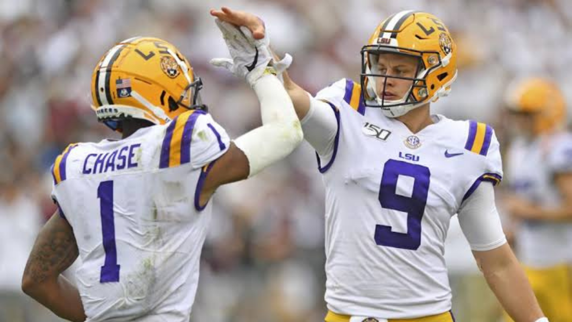 NFL : les contrats impressionnants des joueurs LSU 2019 | DAZN News BE